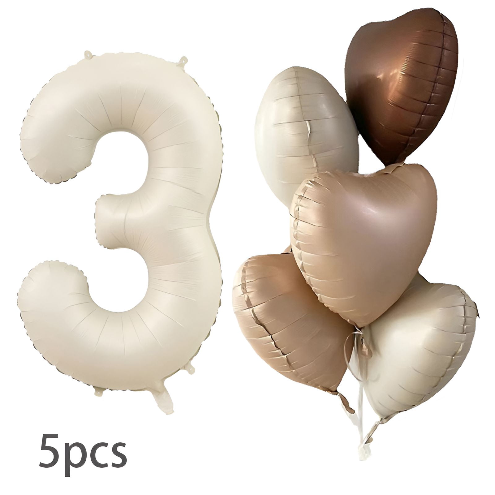 BESTSKY 30Pcs Number Balloons,Essential Creative Balloons Balloons for ...