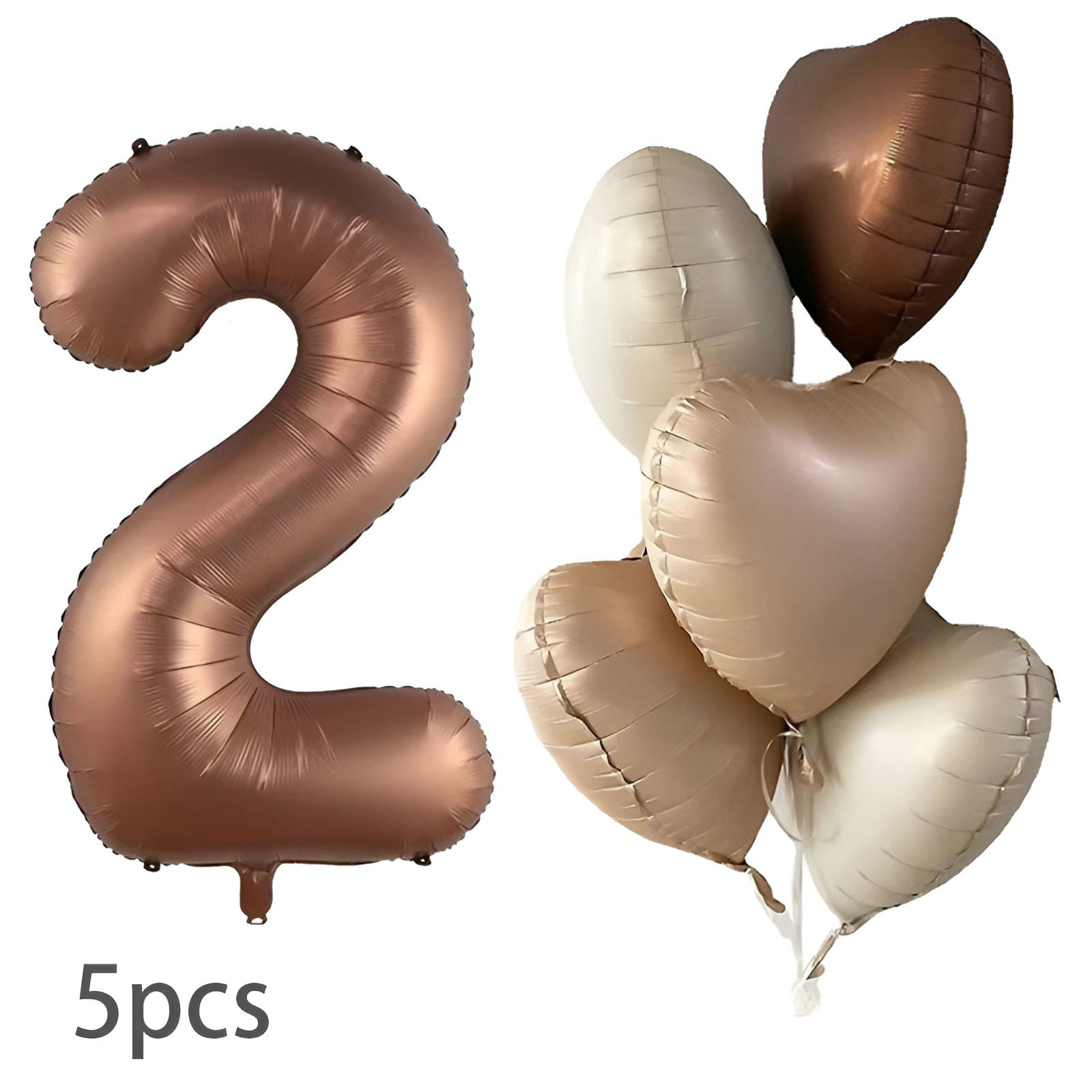 BESTSKY 30Pcs Number Balloons,Flexible Balloon Combo Party Decorations ...