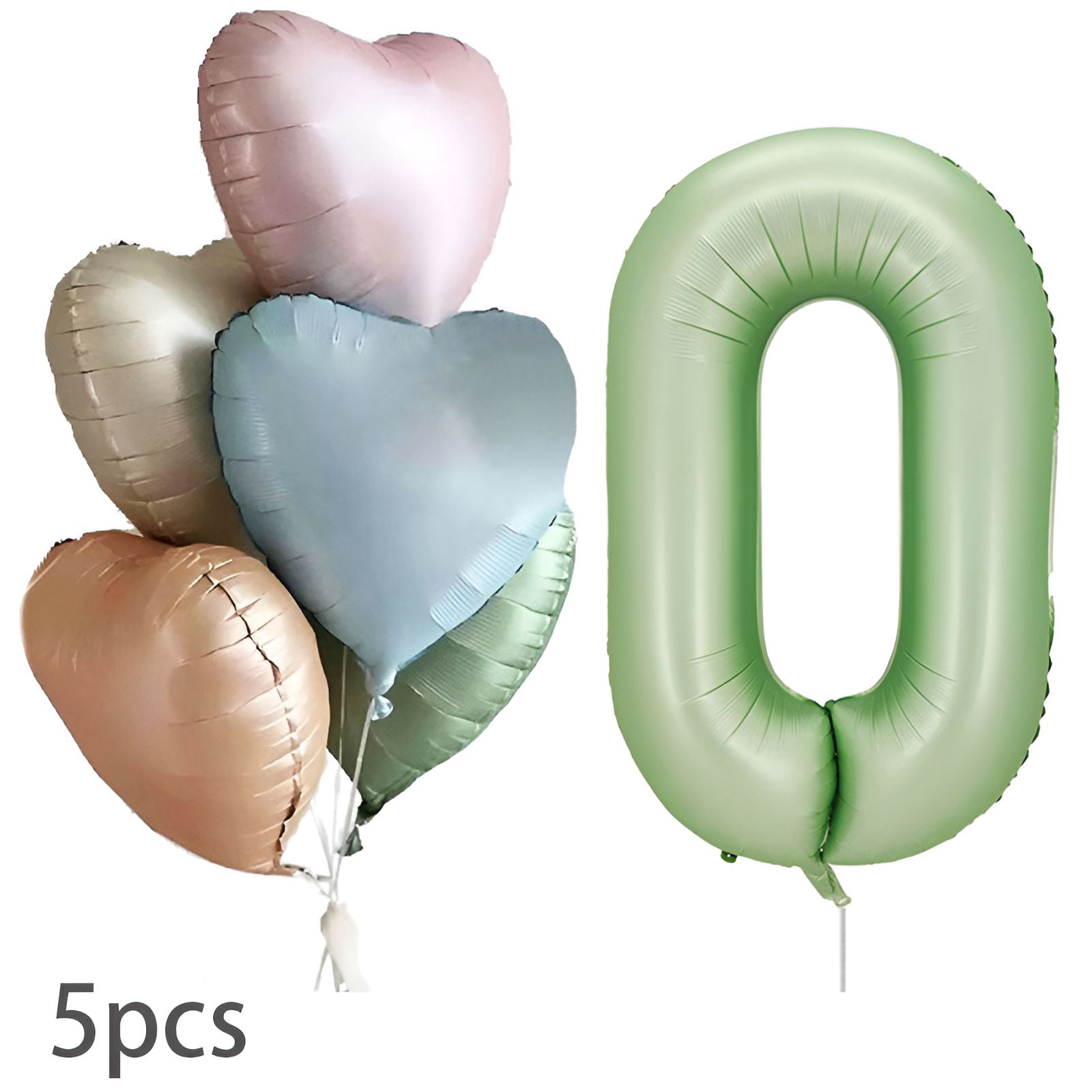 BESTSKY 30Pcs Number Balloons,Personalized Design Party Decorations ...