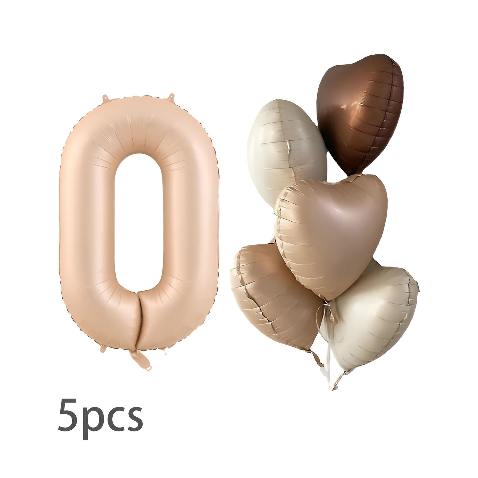 BESTSKY 30Pcs Number Balloons,Specially Designed for Birthday Celebration Party Decorations ...