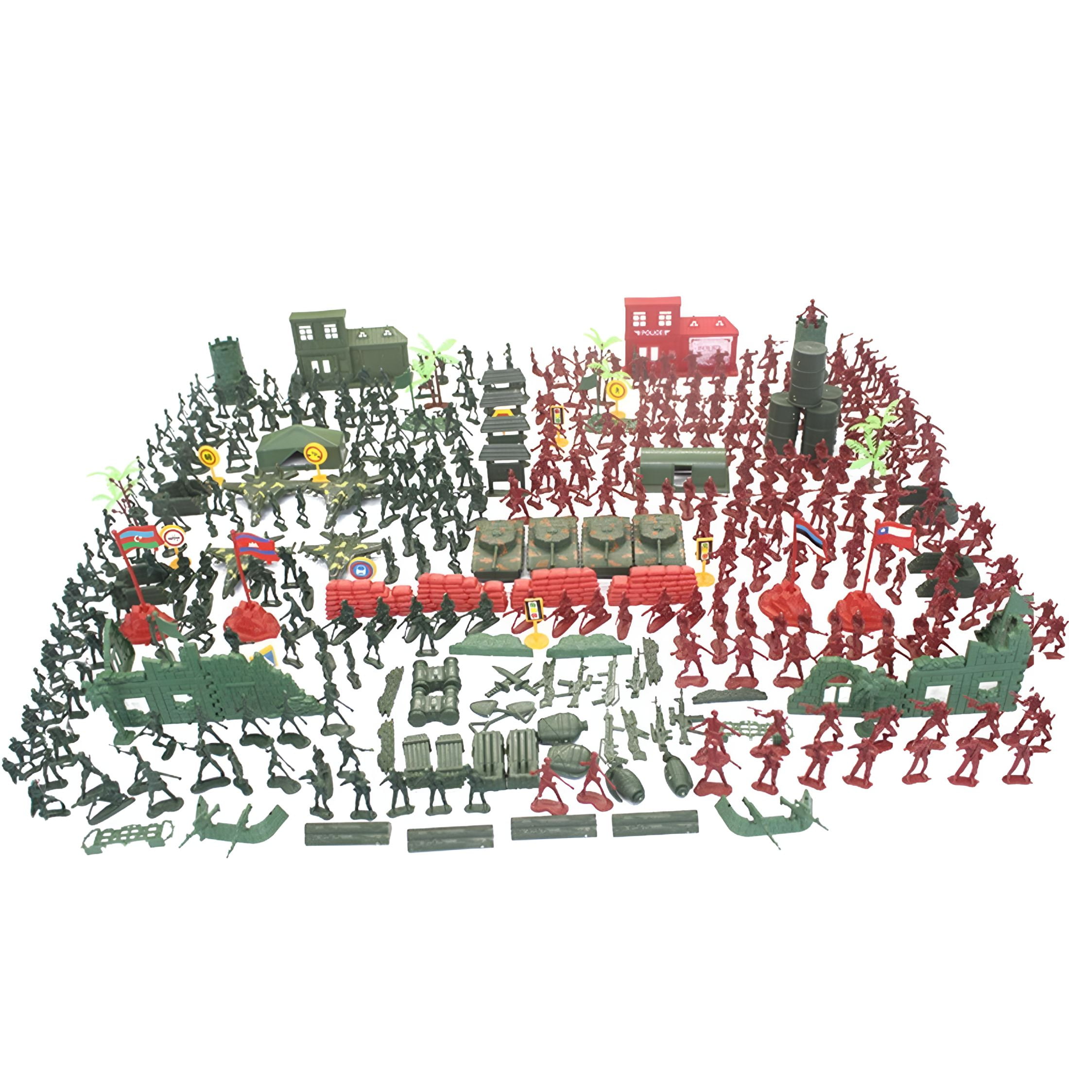 BESTSKY 330PCS Army Men Playset,Military Soldier Set Army Action ...