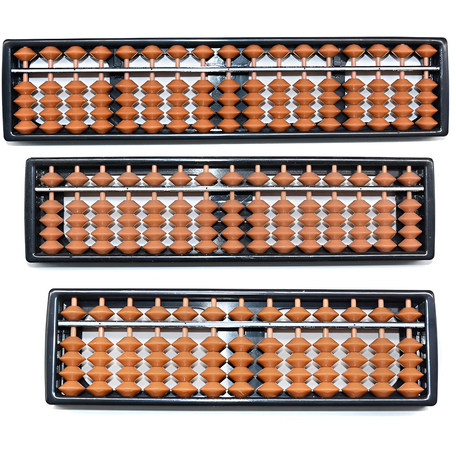 BESTSKY 3Pcs Abacus,17Rows Counting Toy, Math Learning,Color_Mixing1 ...
