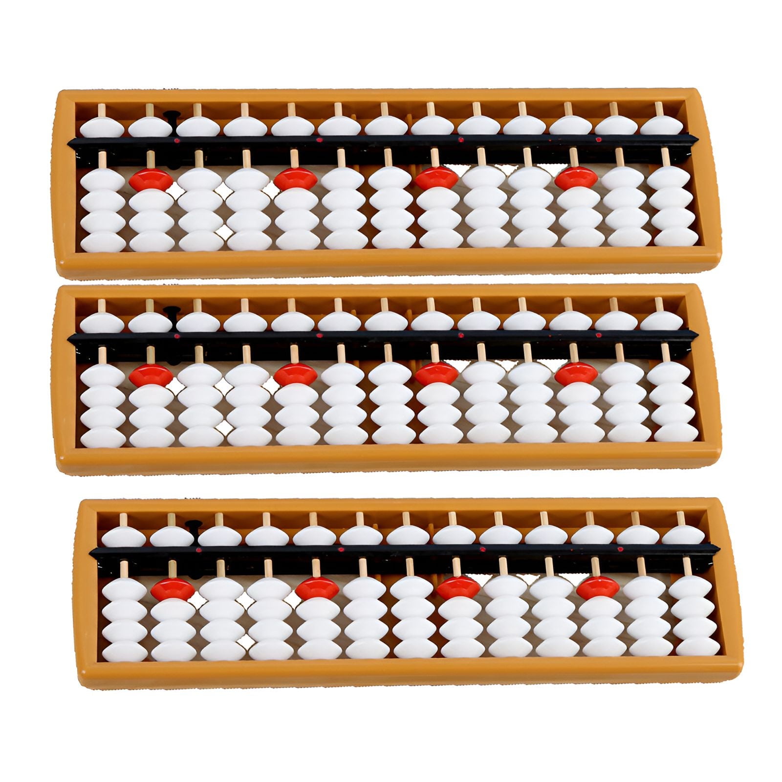 BESTSKY 3Pcs Abacus,Beginner Support Spots Bead Arithmetic,Fatigue ...