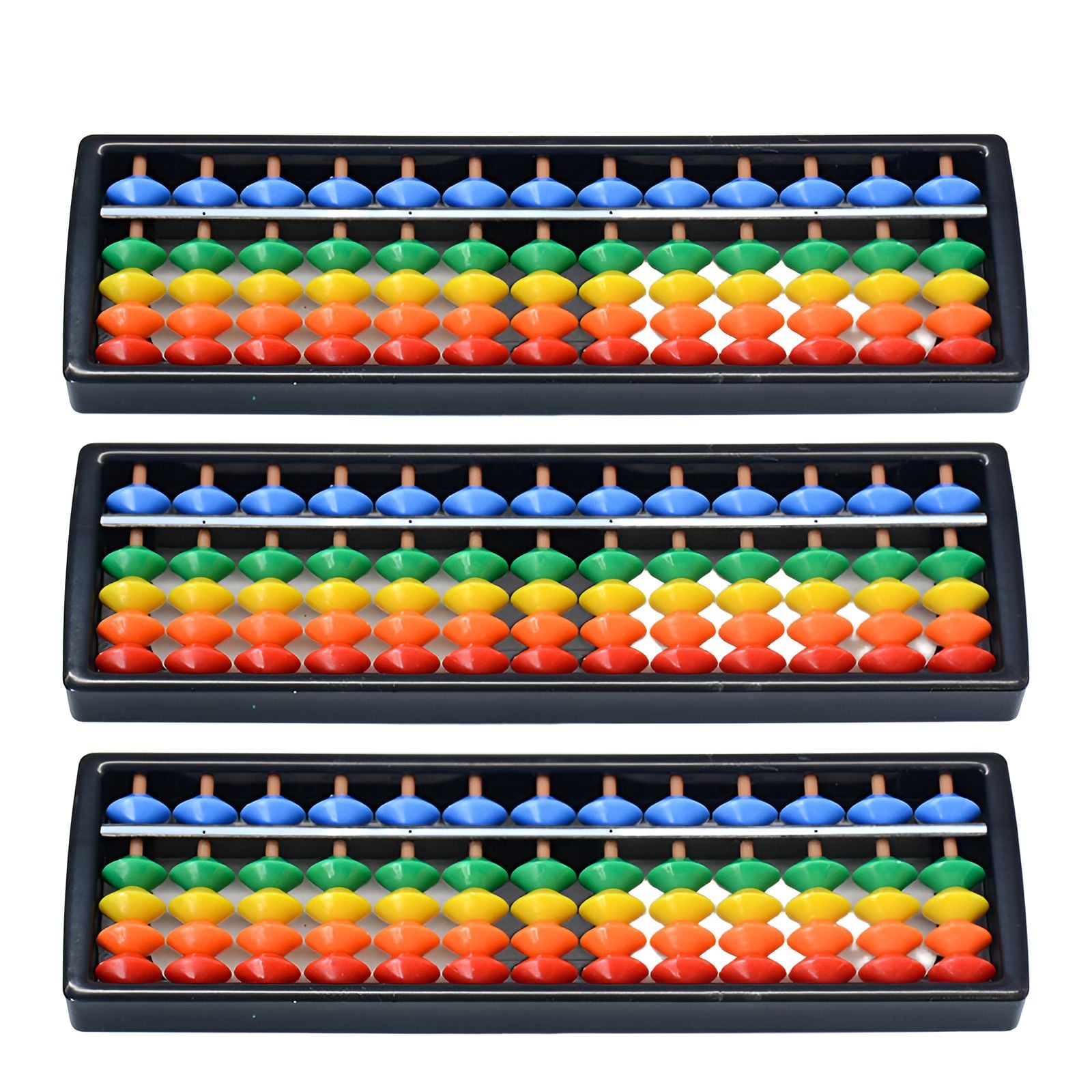 BESTSKY 3Pcs Abacus,Brain Calculation Grower Abacus for Kids Math,Balanced Boring Educational ...