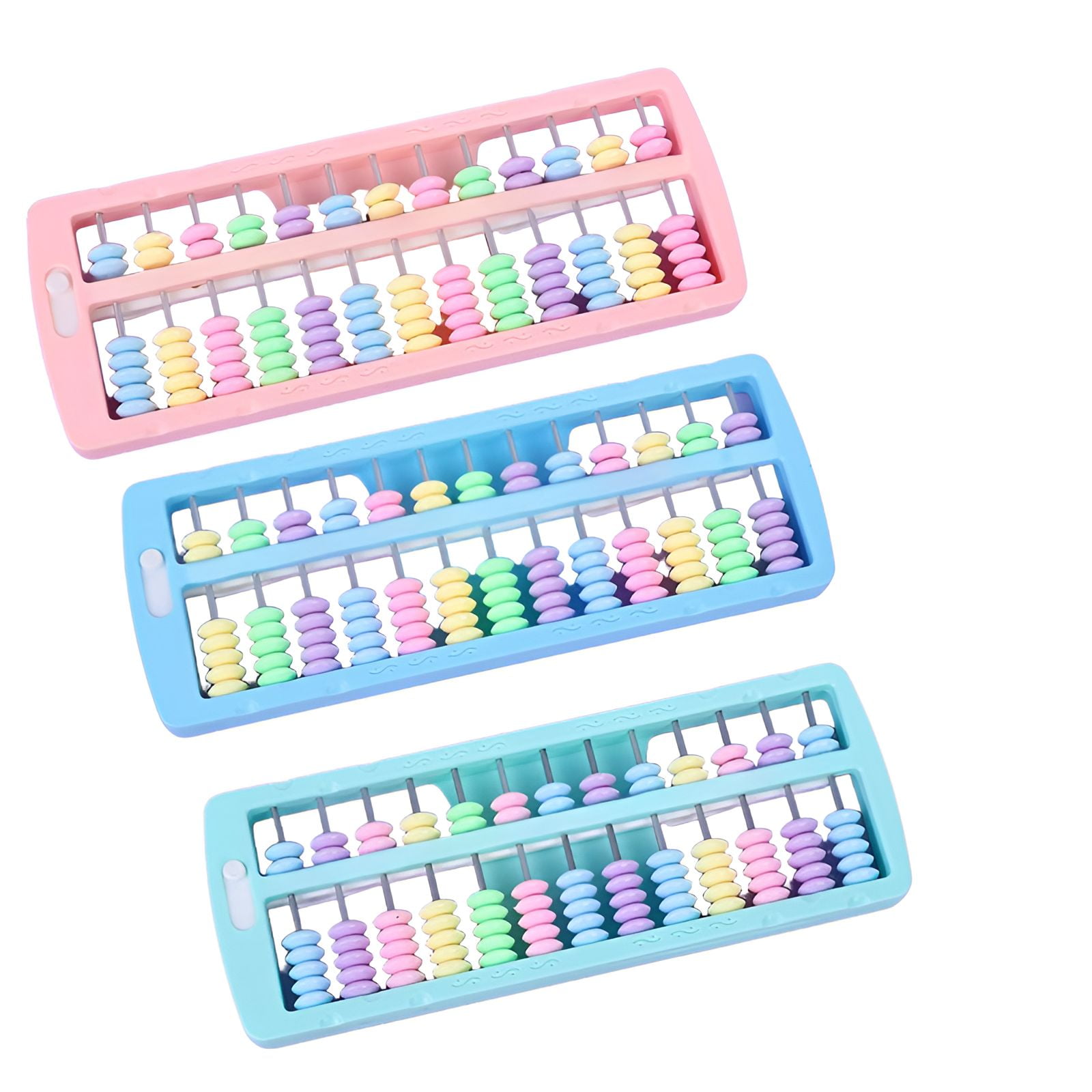 BESTSKY 3Pcs Abacus,Comfy Calculating Abacus for Kids Math,Neat ...