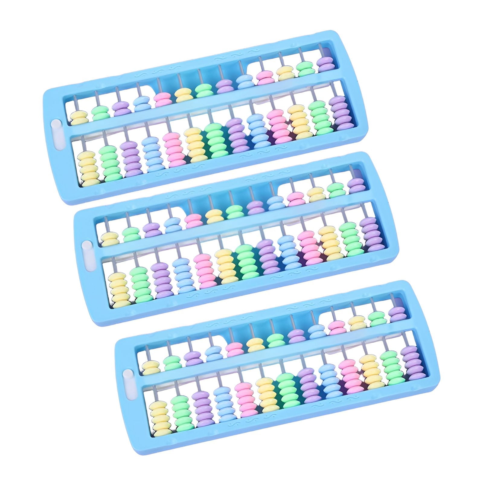BESTSKY 3Pcs Abacus,13Rows Abacus Math, 3Rd Grade Math Manipulatives ...
