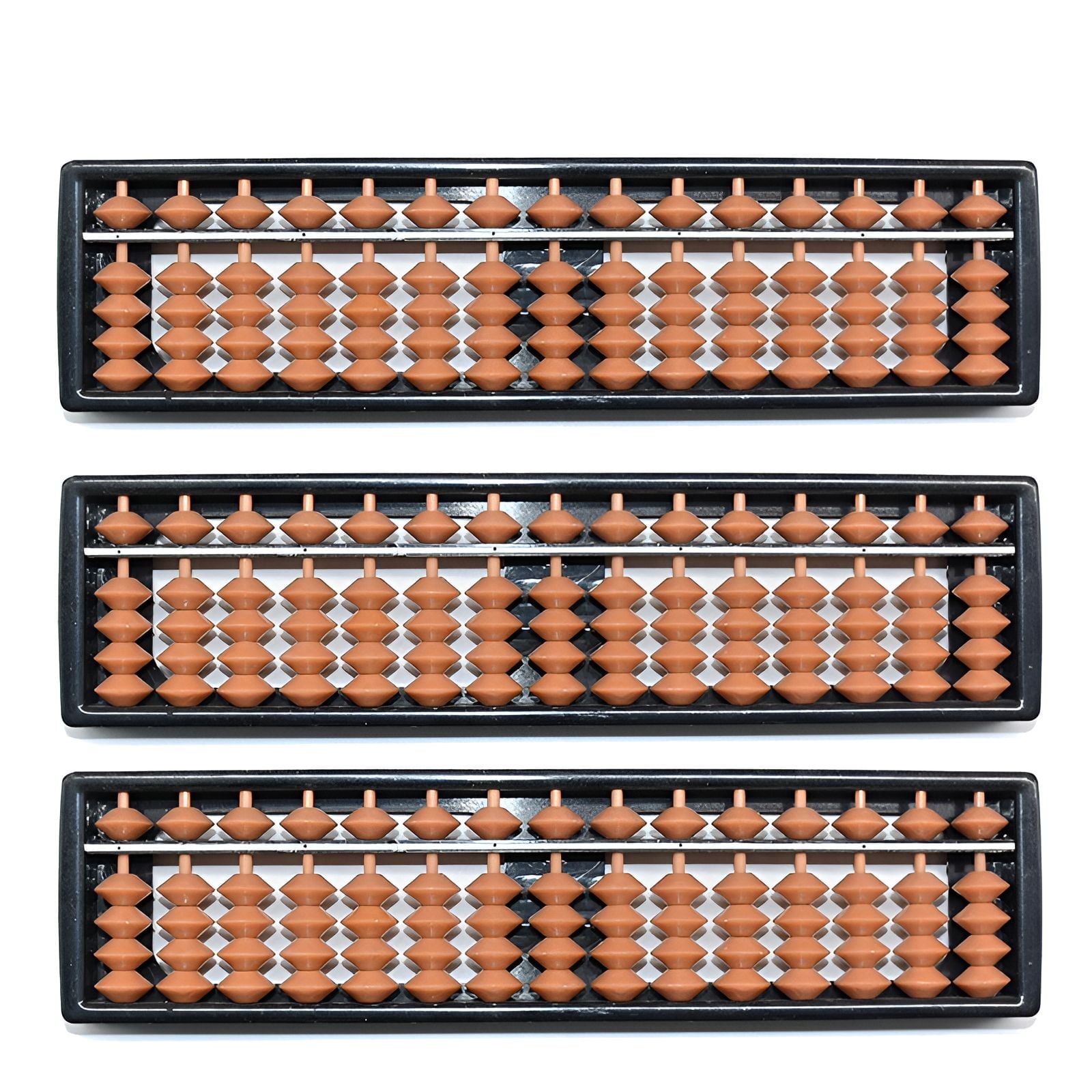 BESTSKY 3Pcs Abacus,Exact Aperture Creation Plastic Abacus,Logical Thinking Helper Abacus for ...