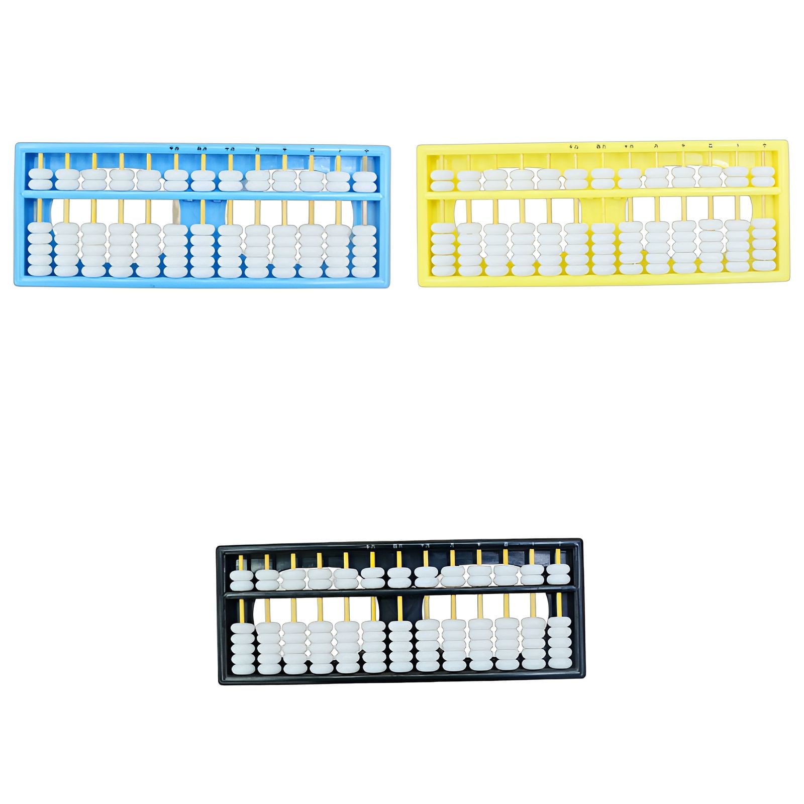 BESTSKY 3Pcs Abacus,5Rows Counting Toys, Educational Math Manipulatives ...