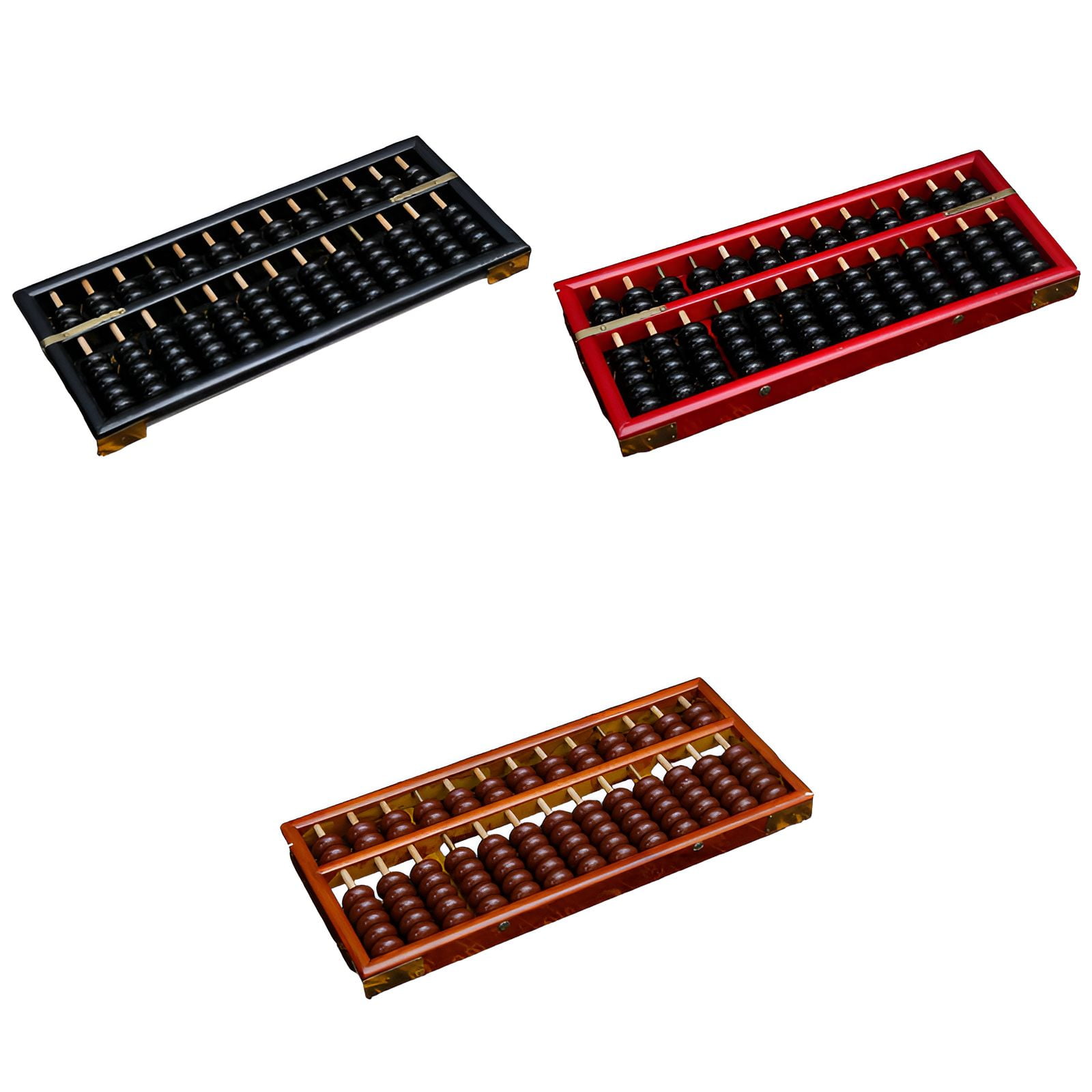 BESTSKY 3Pcs Abacus,Heavy-Duty Abacus Wires Bead Arithmetic,Resistance ...