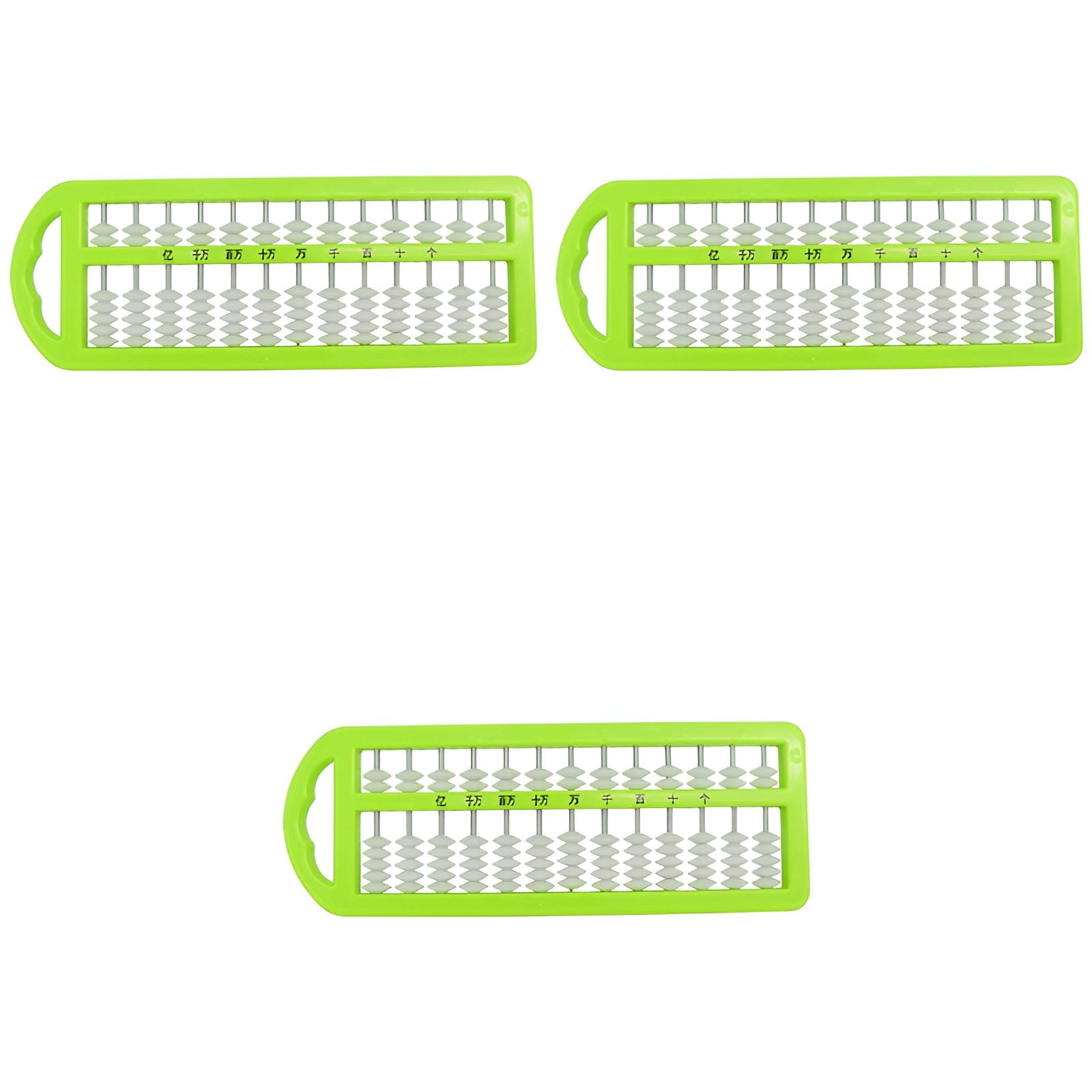 BESTSKY 3Pcs Abacus,High Contrast Numbers Abacus for Kids Math,Fatigue ...