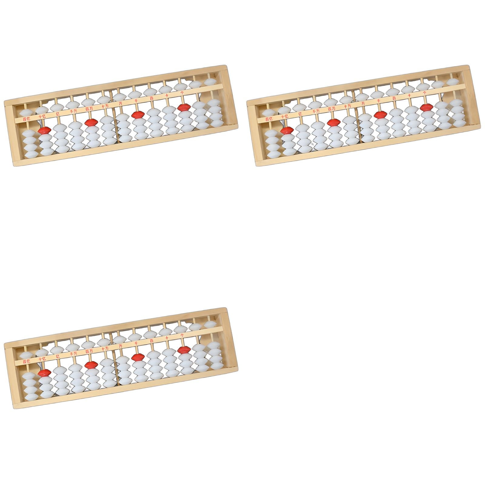 BESTSKY 3Pcs Abacus,Kid-Approved Numerals Wood Abacus,Soft-Move ...