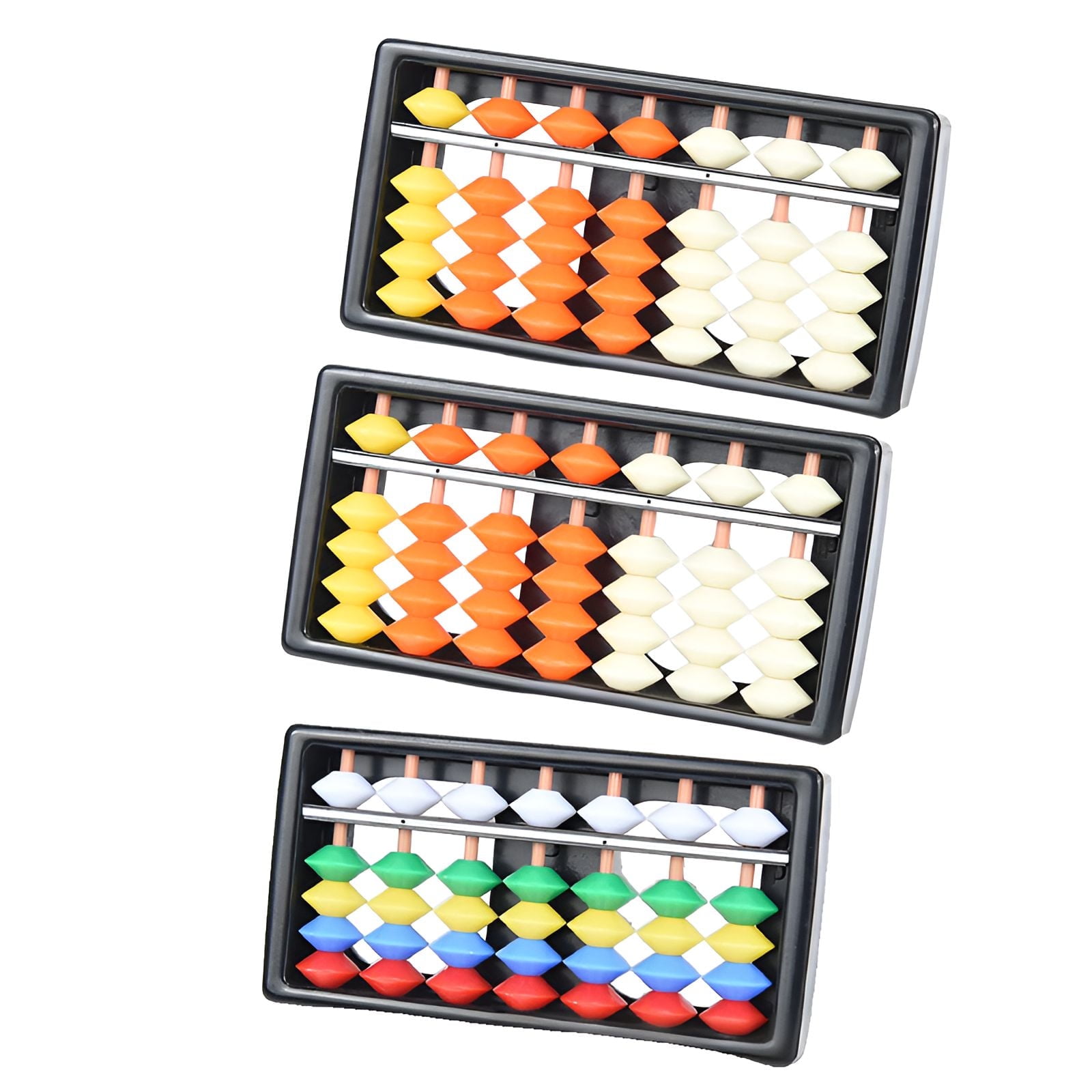 BESTSKY 3Pcs Abacus,7Rows Counters for Kids, Math Learning Tools for ...