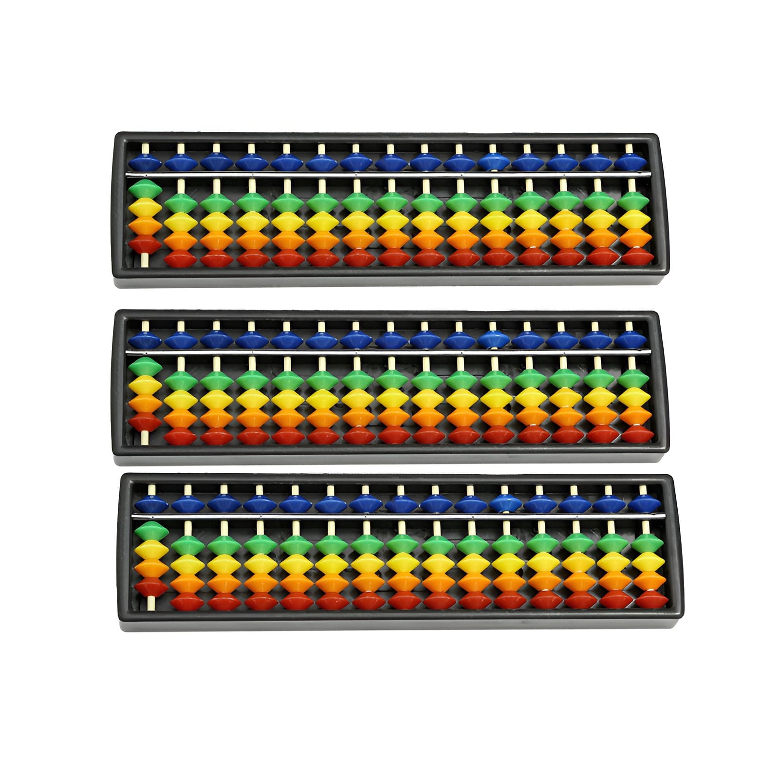 BESTSKY 3Pcs Abacus,15Rows Counters for Kids Math, Math Manipulatives ...
