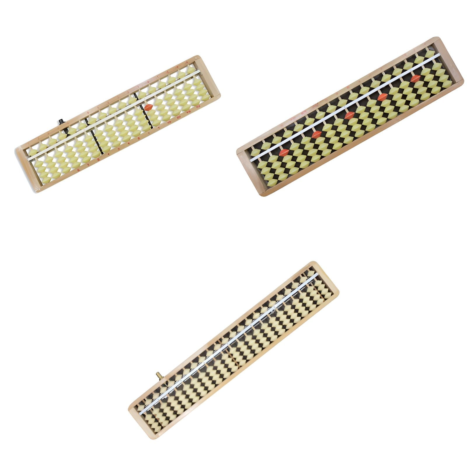 BESTSKY 3Pcs Abacus, Wooden Educational Toy, Adding and Subtracting ...