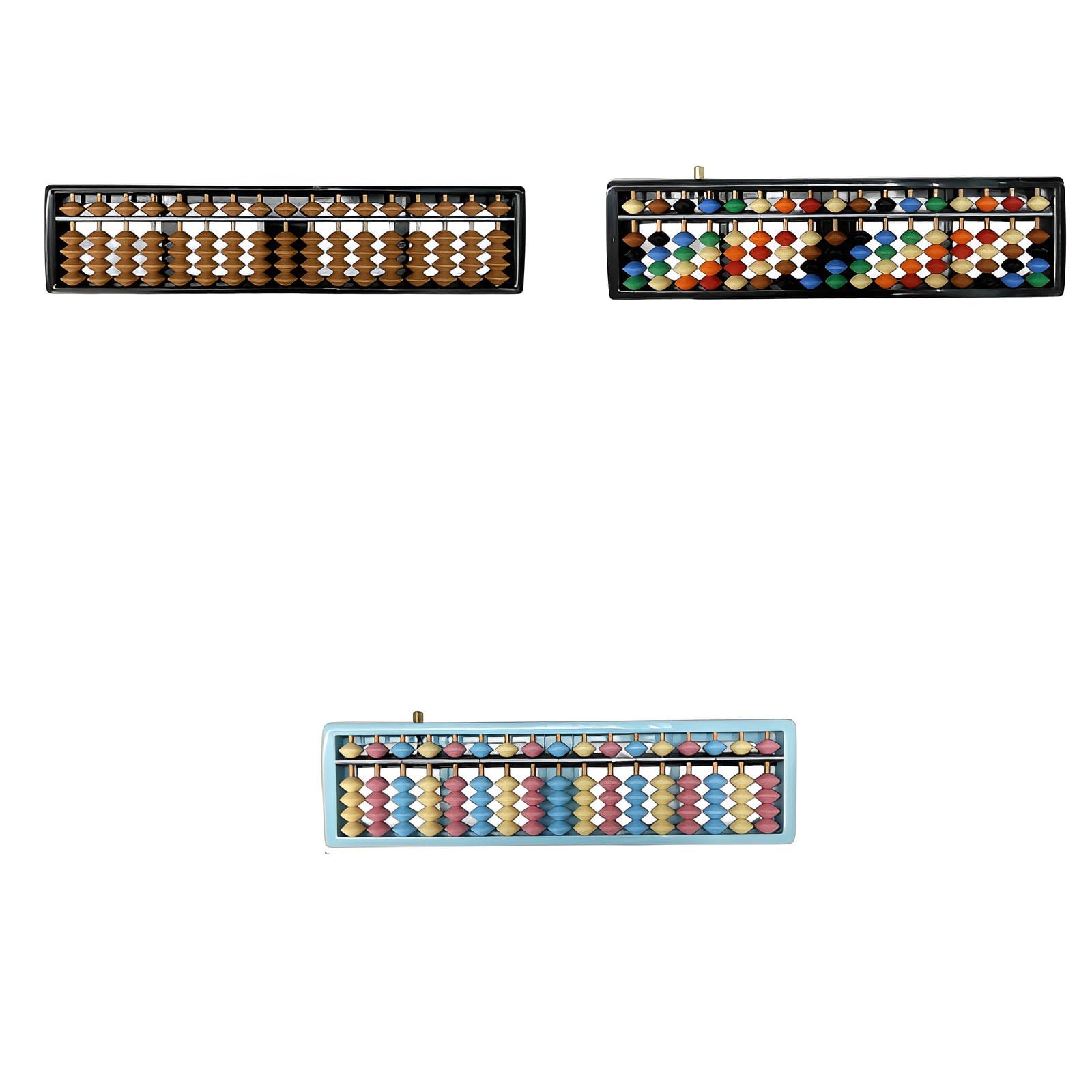 BESTSKY 3Pcs Abacus,17Rows Counting Toys, Math Manipulatives 1St Grade ...