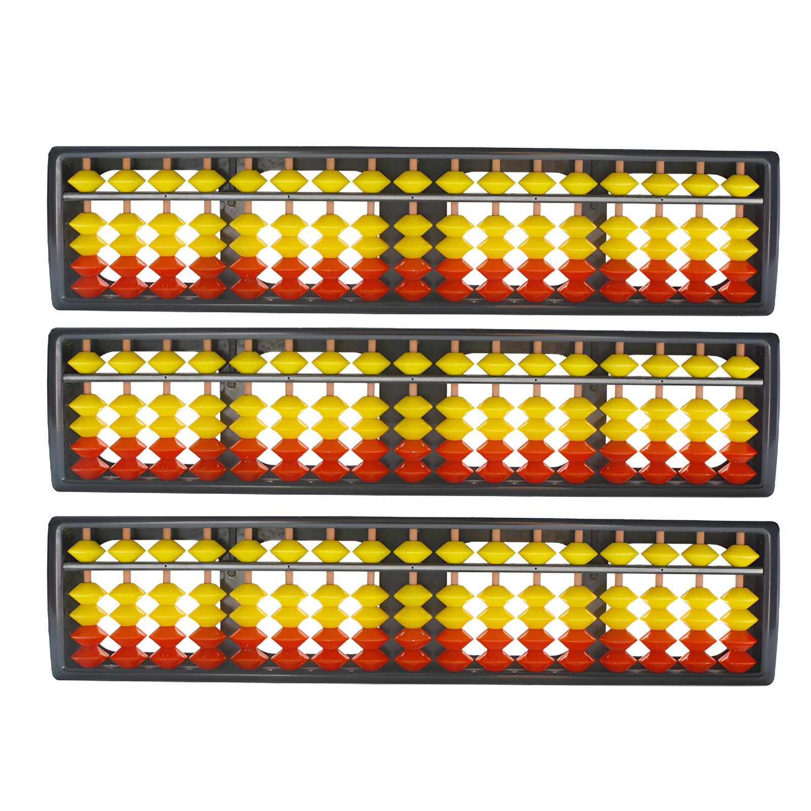 BESTSKY 3Pcs Abacus,17Rows Math Beads for Counting, Toddler Math,Style4 ...
