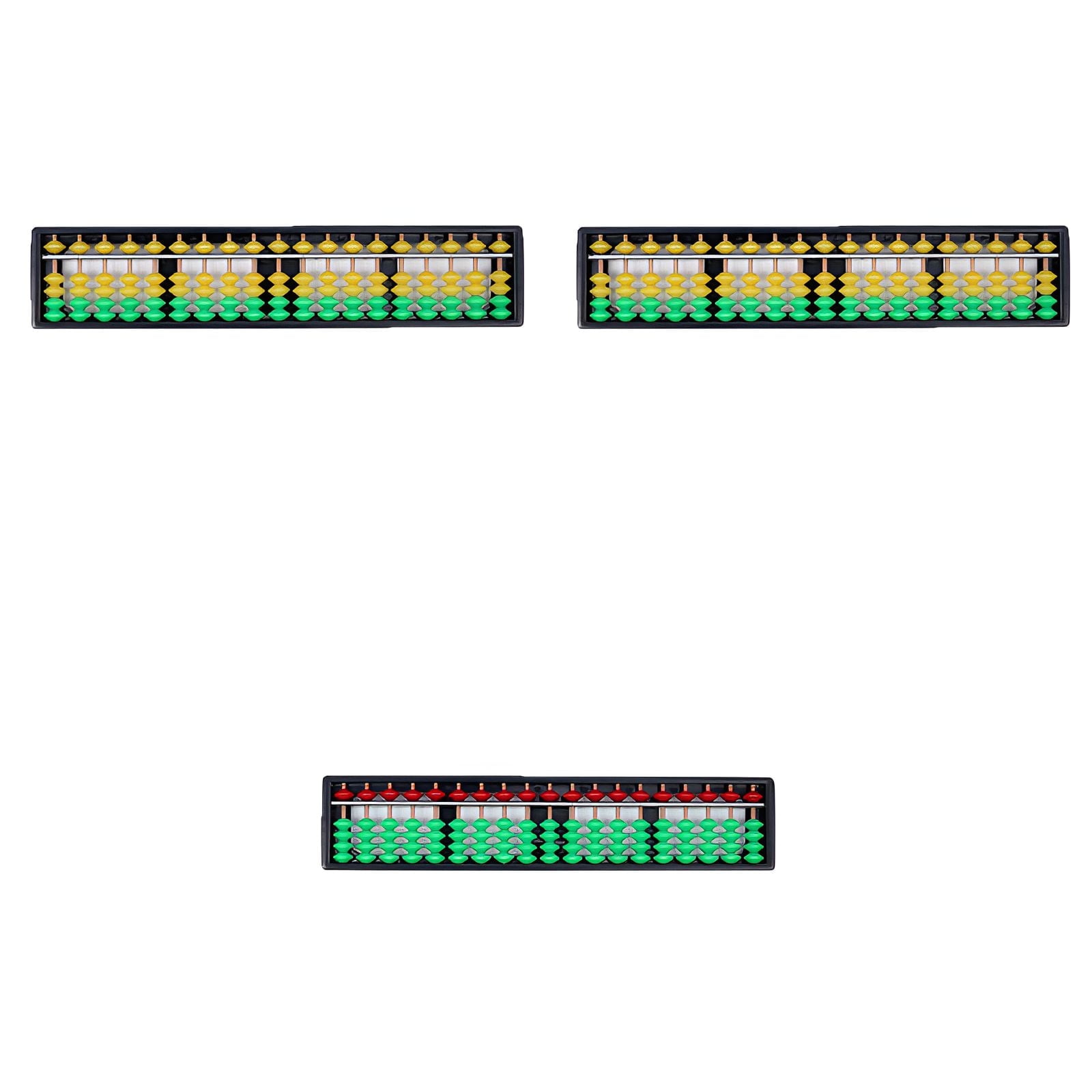 BESTSKY 3Pcs Abacus,Silky-Swing Mechanism Abacus for Kids Math,Teacher ...