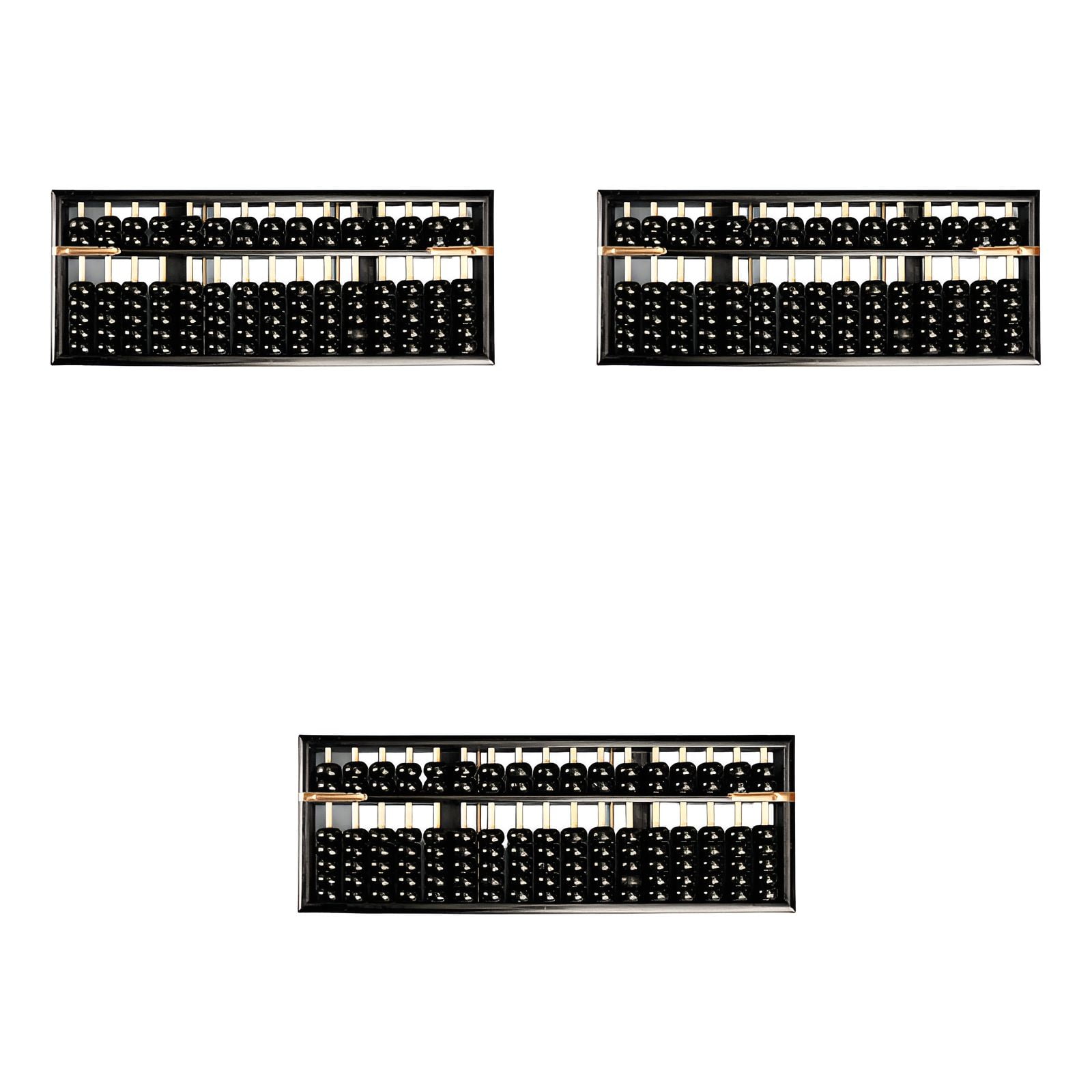 BESTSKY 3Pcs Abacus,Stable Heavy Rods Abacus for Kids Math,Seamless ...