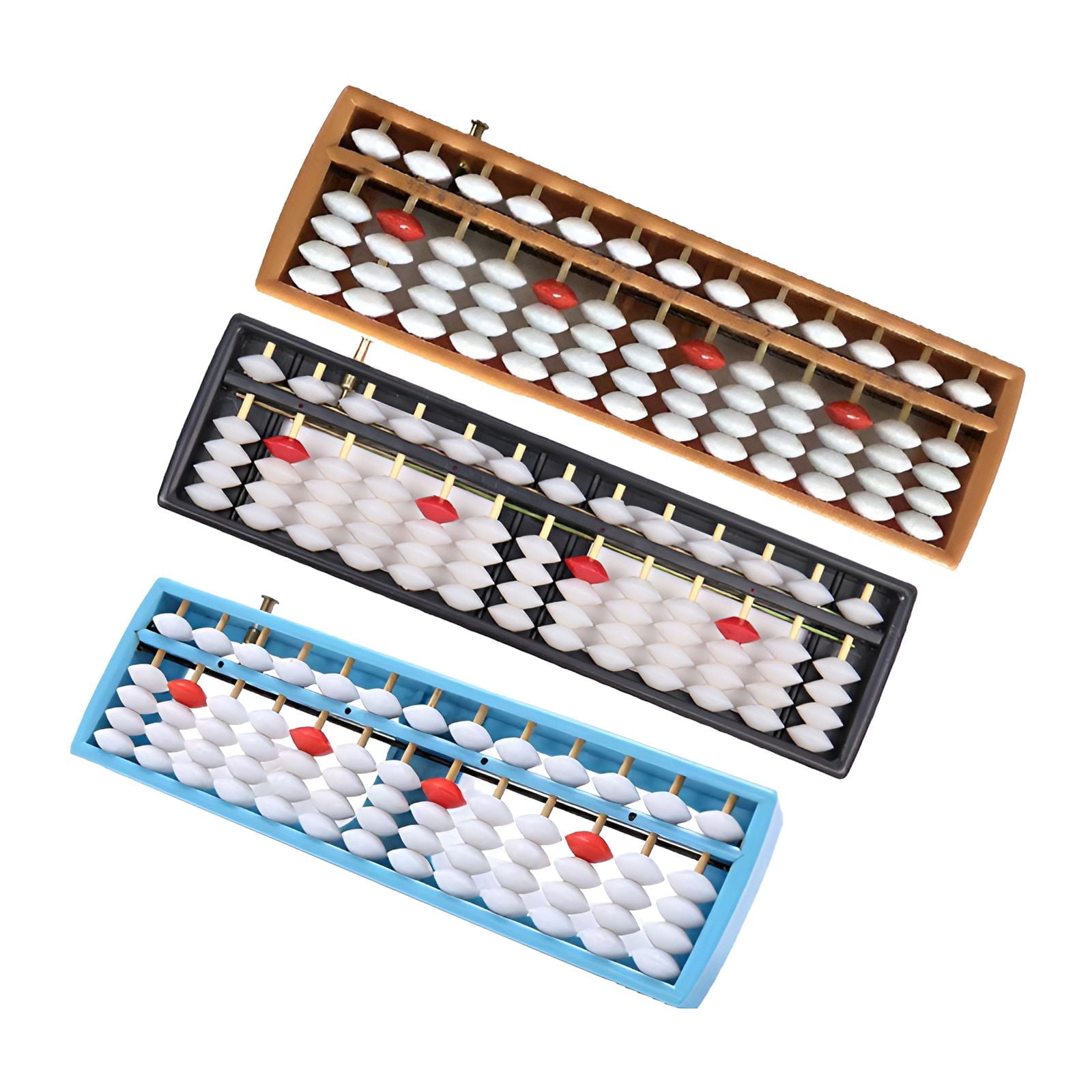 BESTSKY 3Pcs Abacus,13Rows Math Toys for Kids 5-7, Math for Kids,Color ...