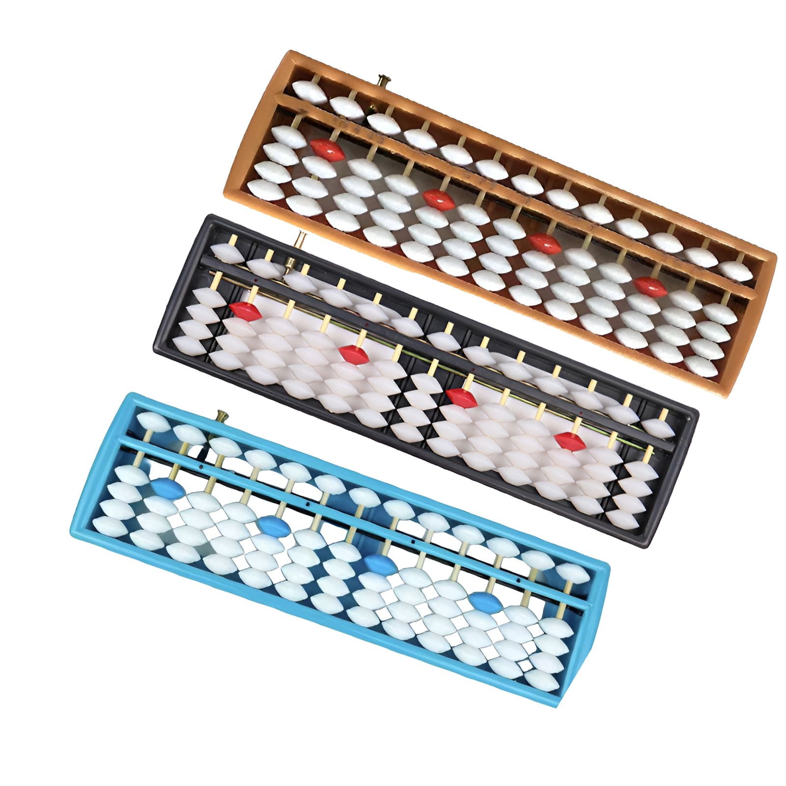 BESTSKY 3Pcs Abacus,13Rows Finger Counting Math Toy, Math Learning ...