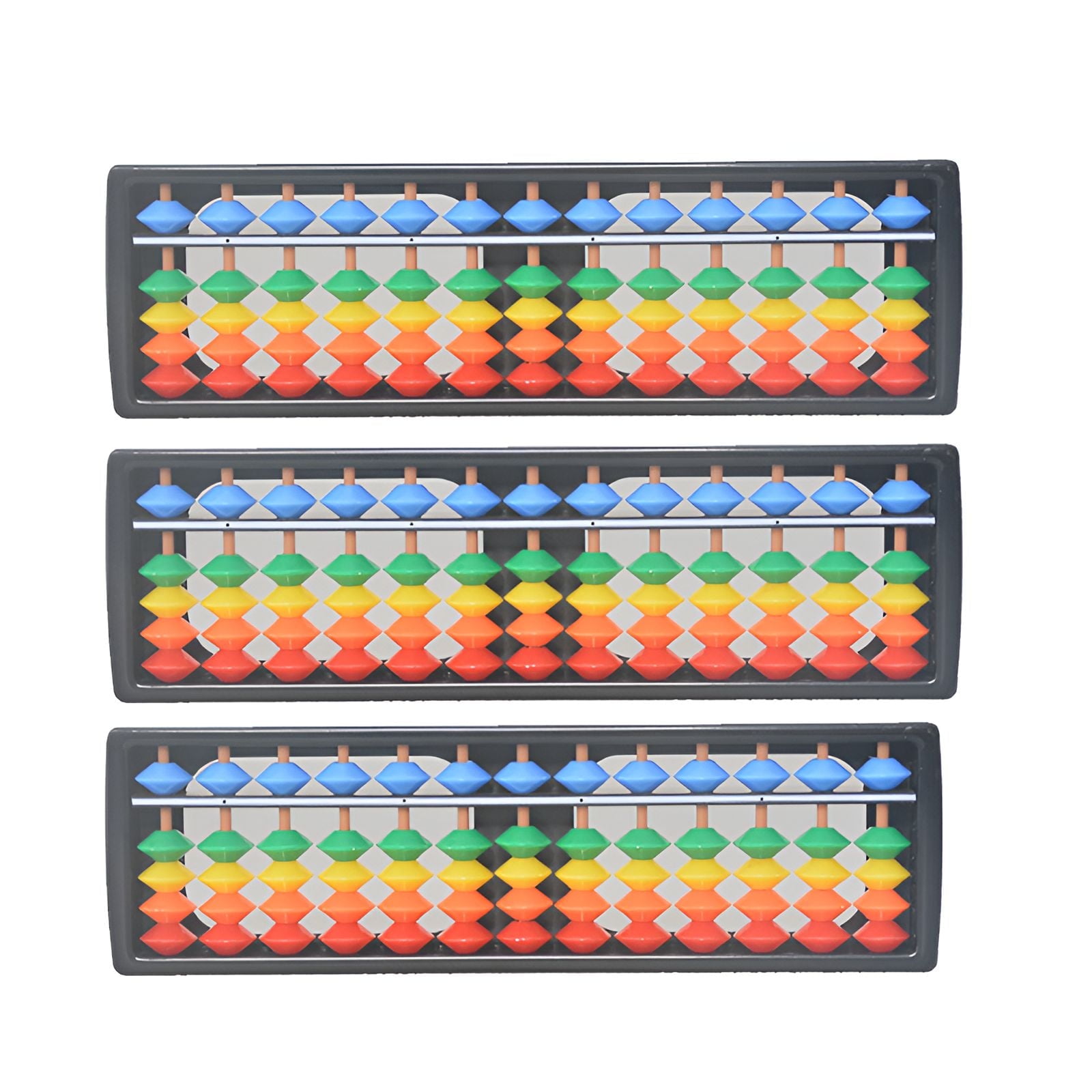 BESTSKY 3Pcs Abacus,13Rows Bead Counter, Math Manipulatives ...