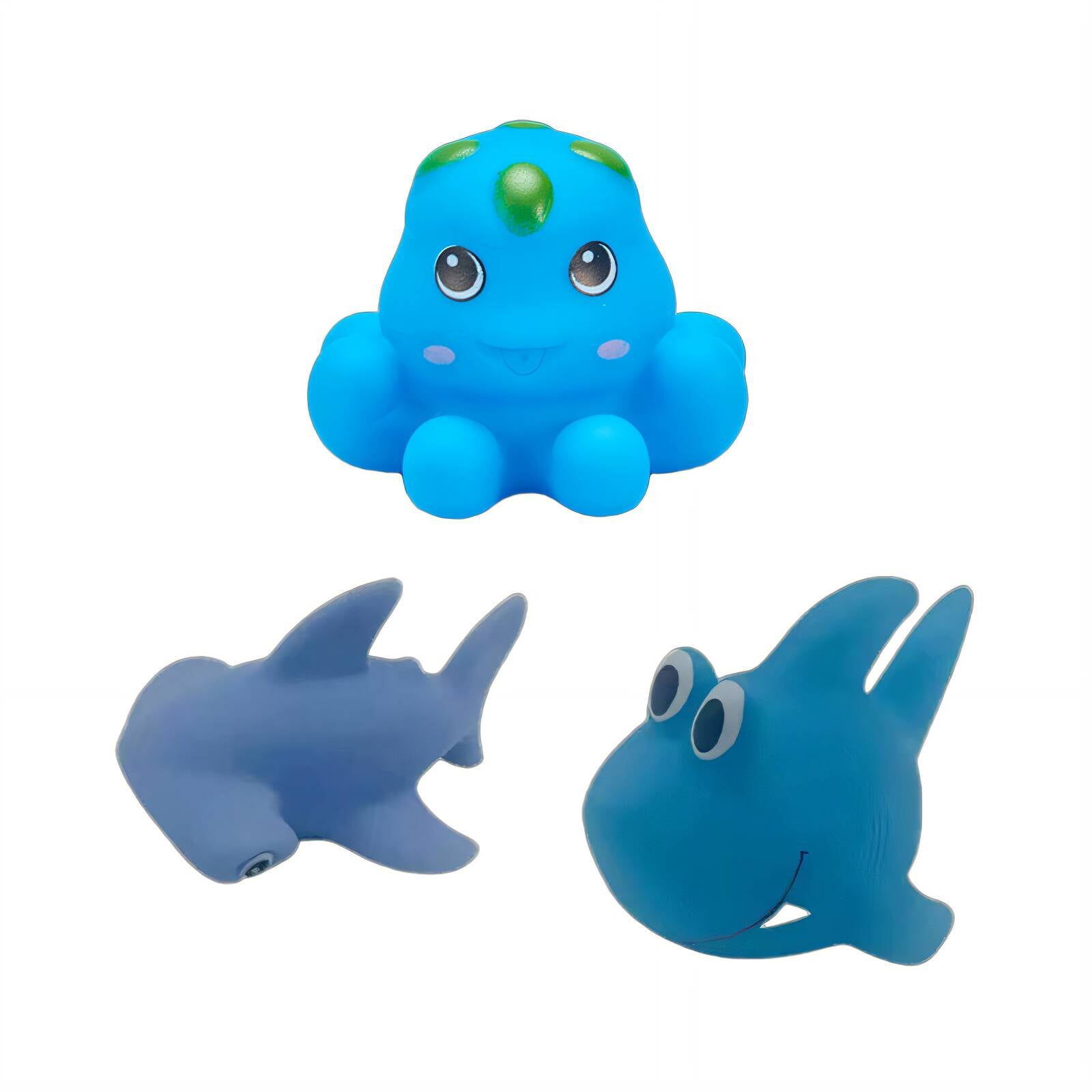 BESTSKY 3Pcs Bath Toys,Interactive Fun Toddler Toys,Water Floating Safe ...