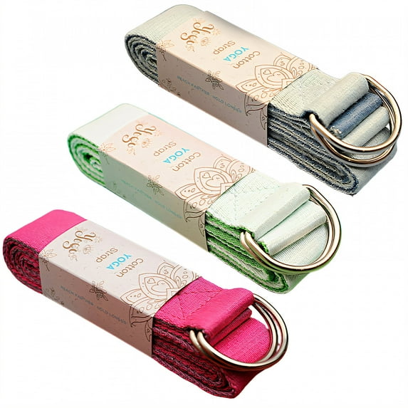 BESTSKY 3Pcs Stretching Strap,Broad Material Stretch Bands for Exercise ...