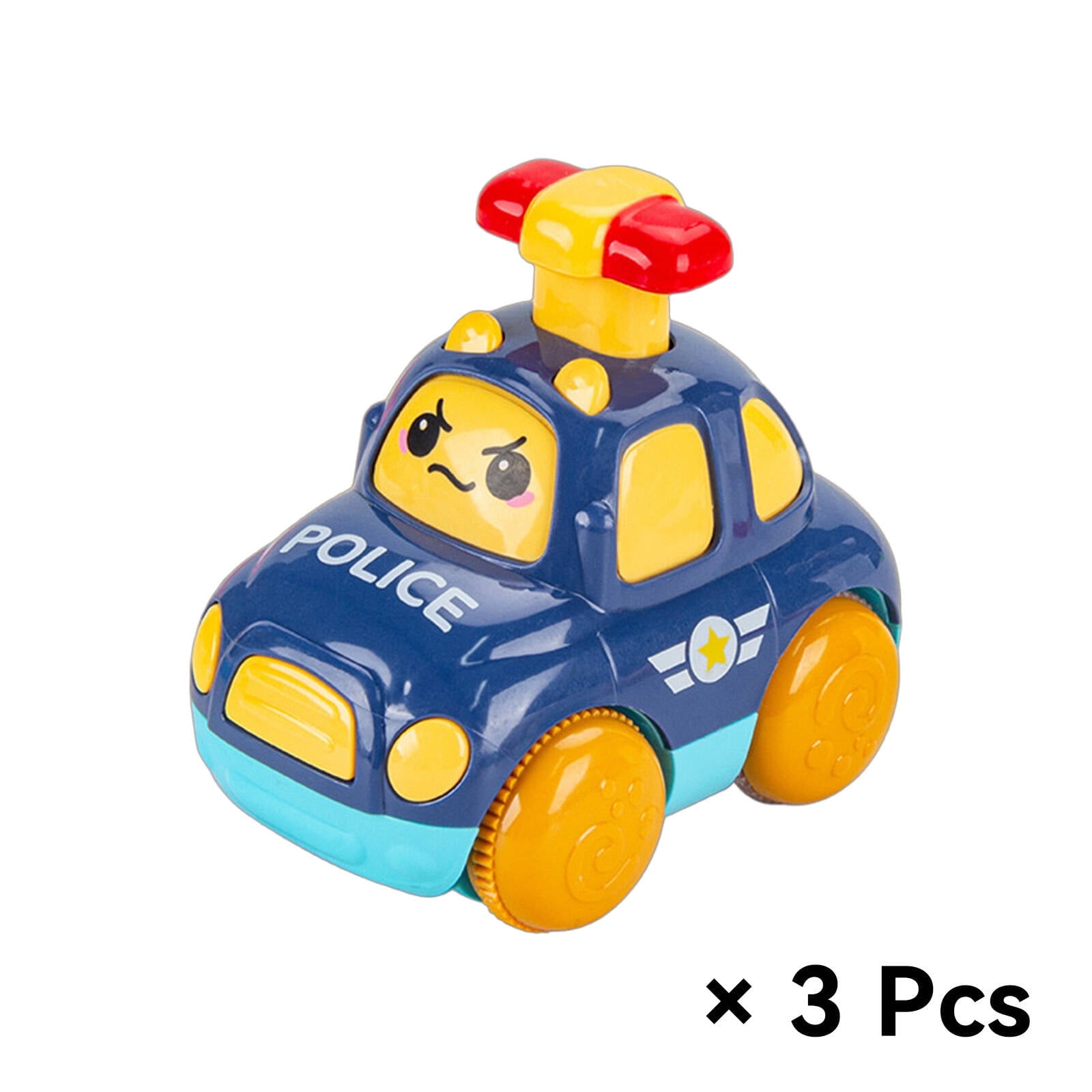 BESTSKY 3Pcs Toddler Cars Inertia Back Design Car Game Various Styles ...