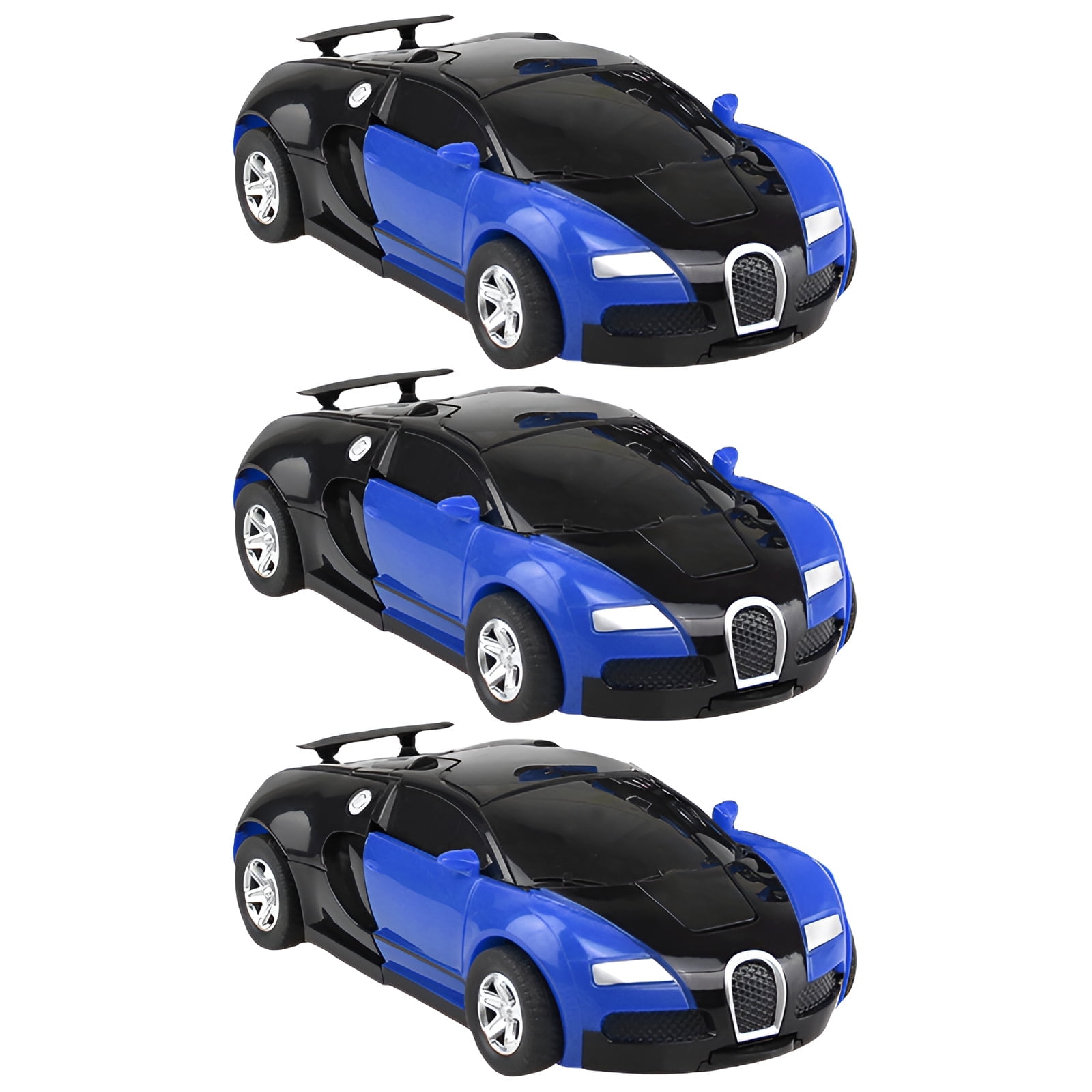 BESTSKY 3Pcs Transform Car Toy,Collision Transformation Led Car Toys ...