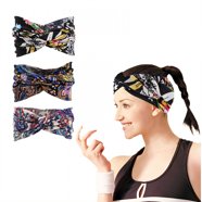 HUART 8-Piece Women's Elastic Headbands in 8 Colors, Ideal for Yoga ...