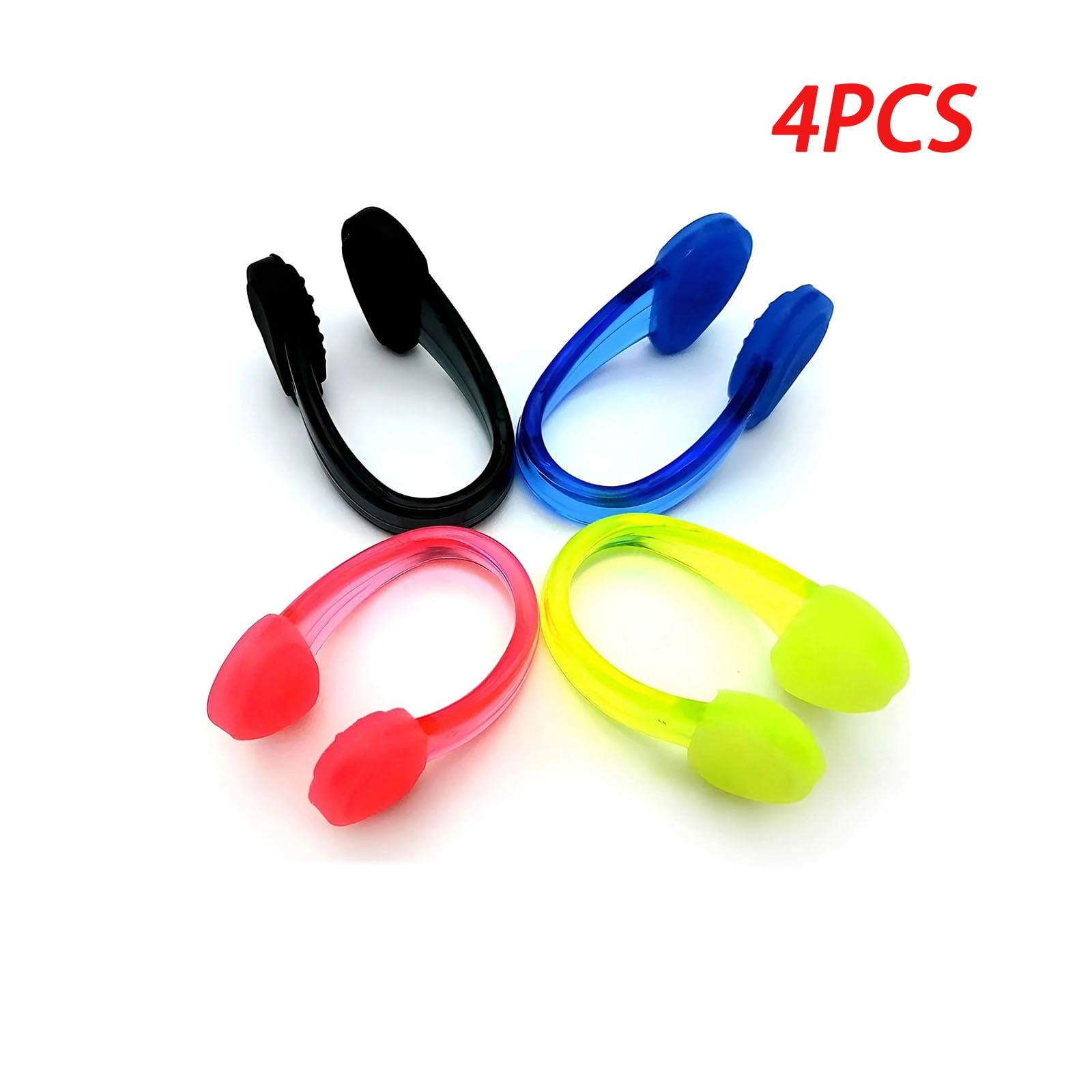 BESTSKY 4-Pack Nose Plugs for Swimming, Soft Silicone Waterproof Swim ...