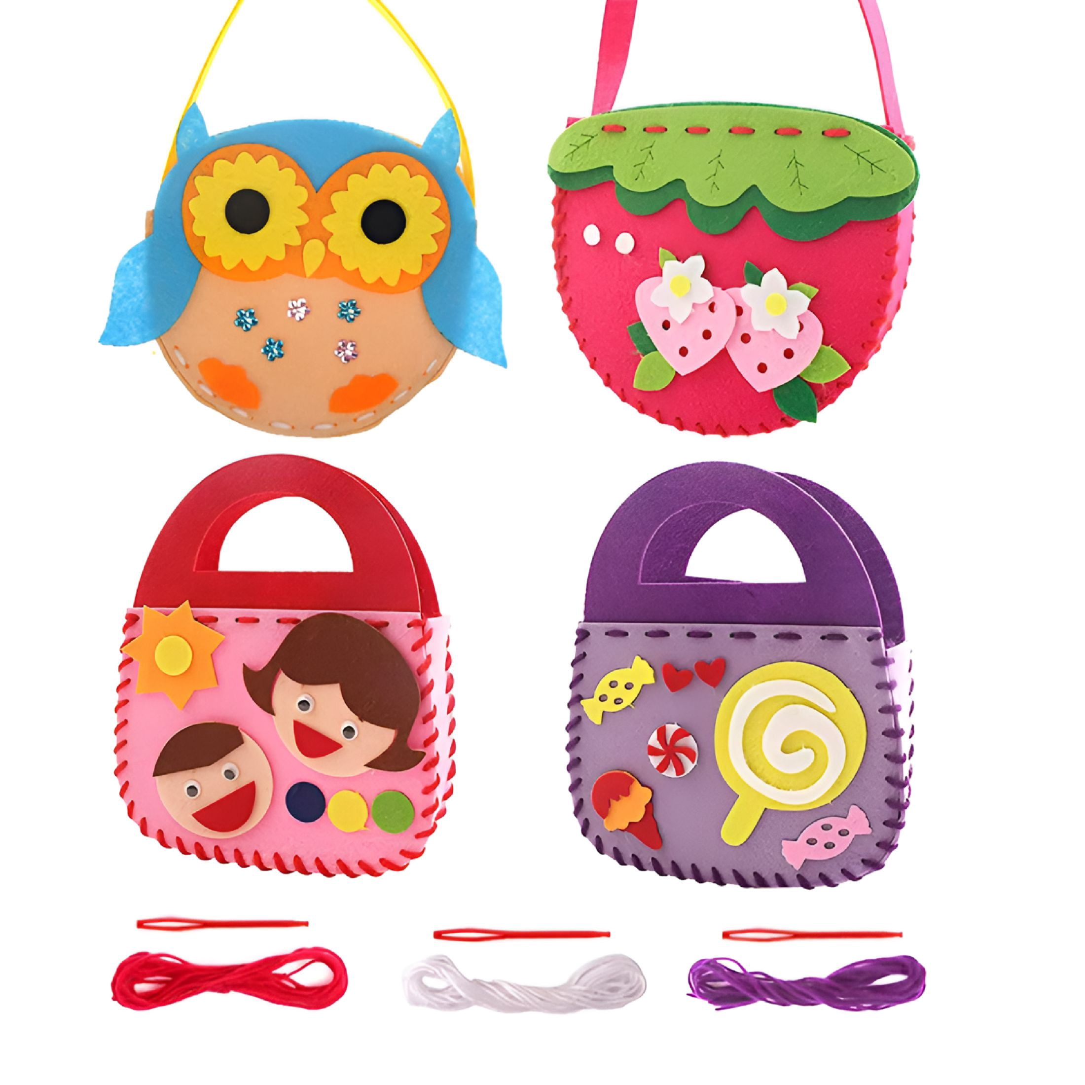 BESTSKY 4 Pack Toddler Arts and Crafts for Kids Ages 2 3 4 5 6 Years ...