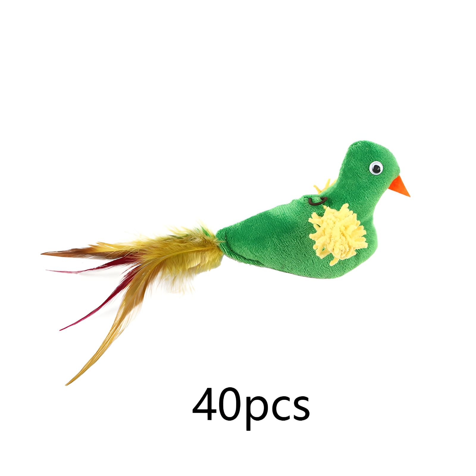 BESTSKY 40Pcs Interactive Cat Toy,Unleashes Instinctive Drive Cat Chew ...