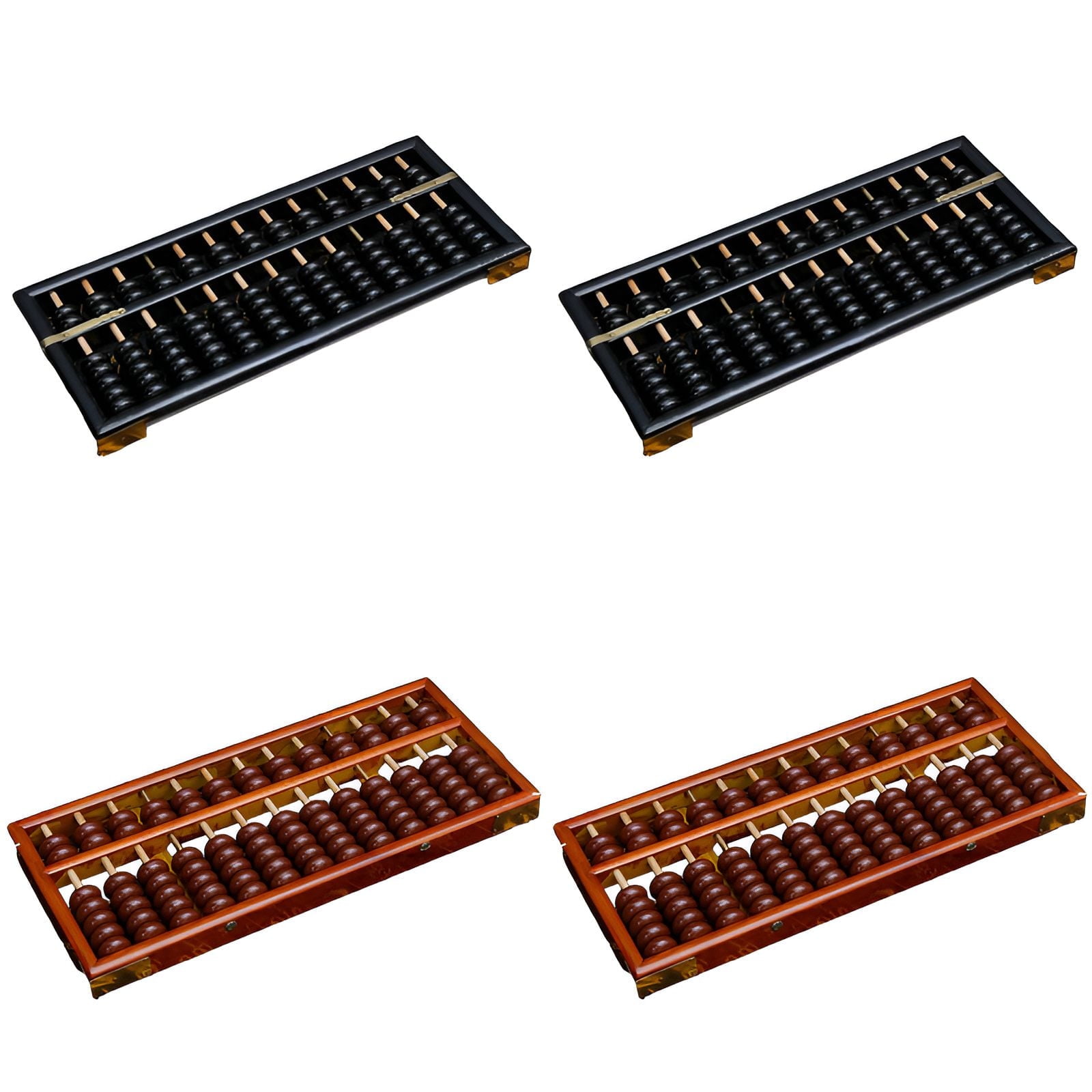 BESTSKY 4Pcs Abacus,Butter-Smooth Operation Bead Arithmetic,Teacher ...