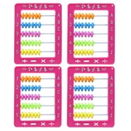 hand2mind Double-Sided Abacus, Plastic Abacus for Kids Math, 100 ...