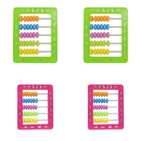 hand2mind Double-Sided Abacus, Plastic Abacus for Kids Math, 100 ...