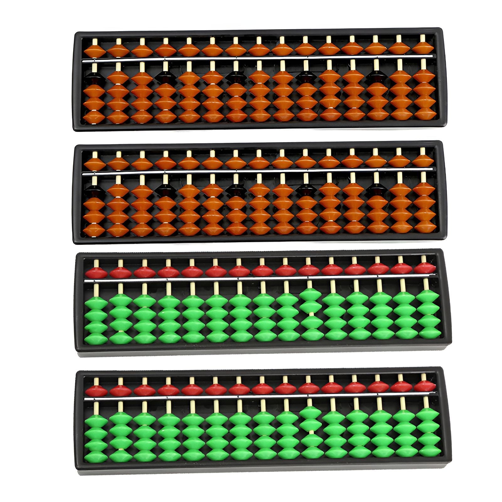BESTSKY 4Pcs Abacus,Fatigue-Resistant Abacus for Kids Math,Counting ...