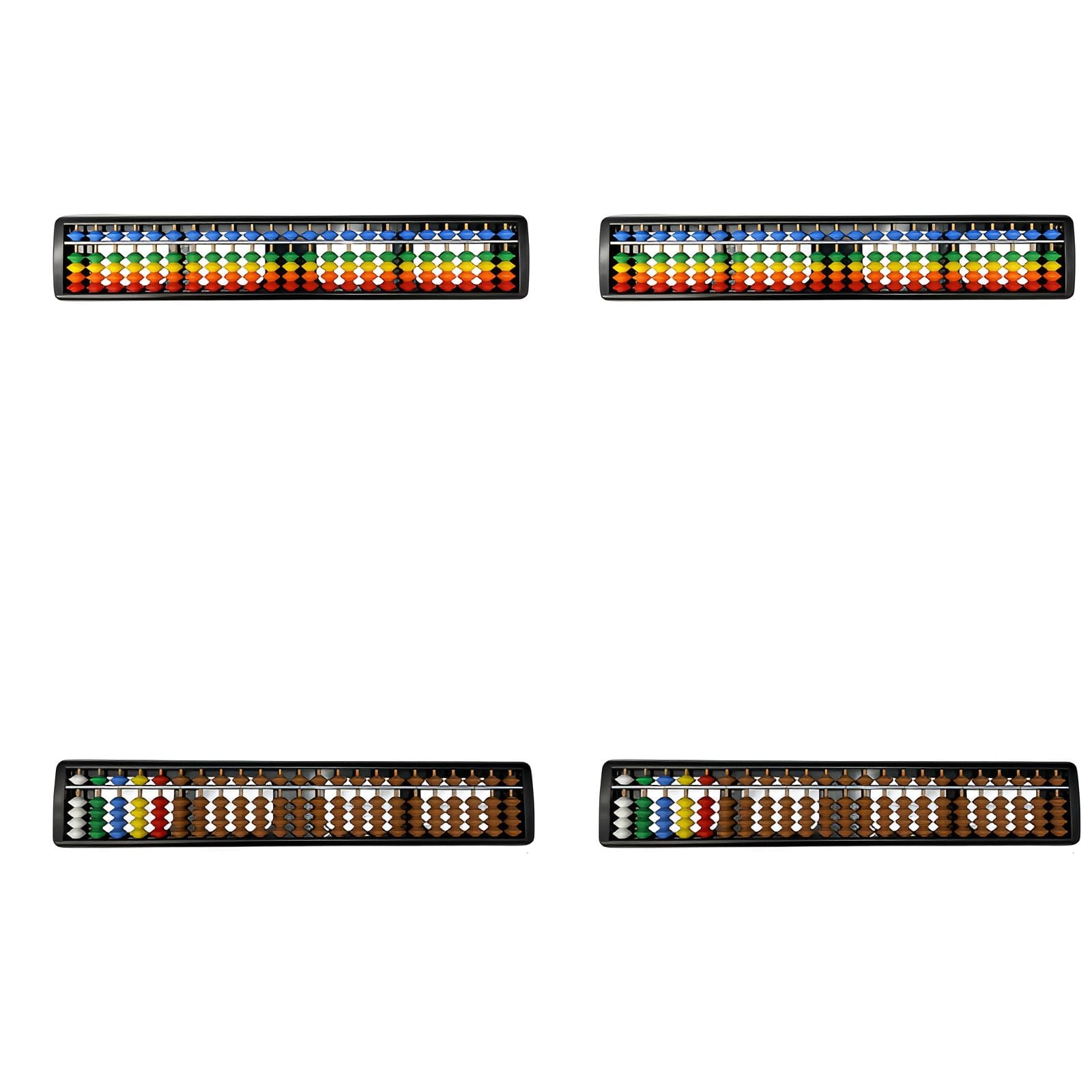 BESTSKY 4Pcs Abacus,23Rows Math Counters Manipulatives, Math ...