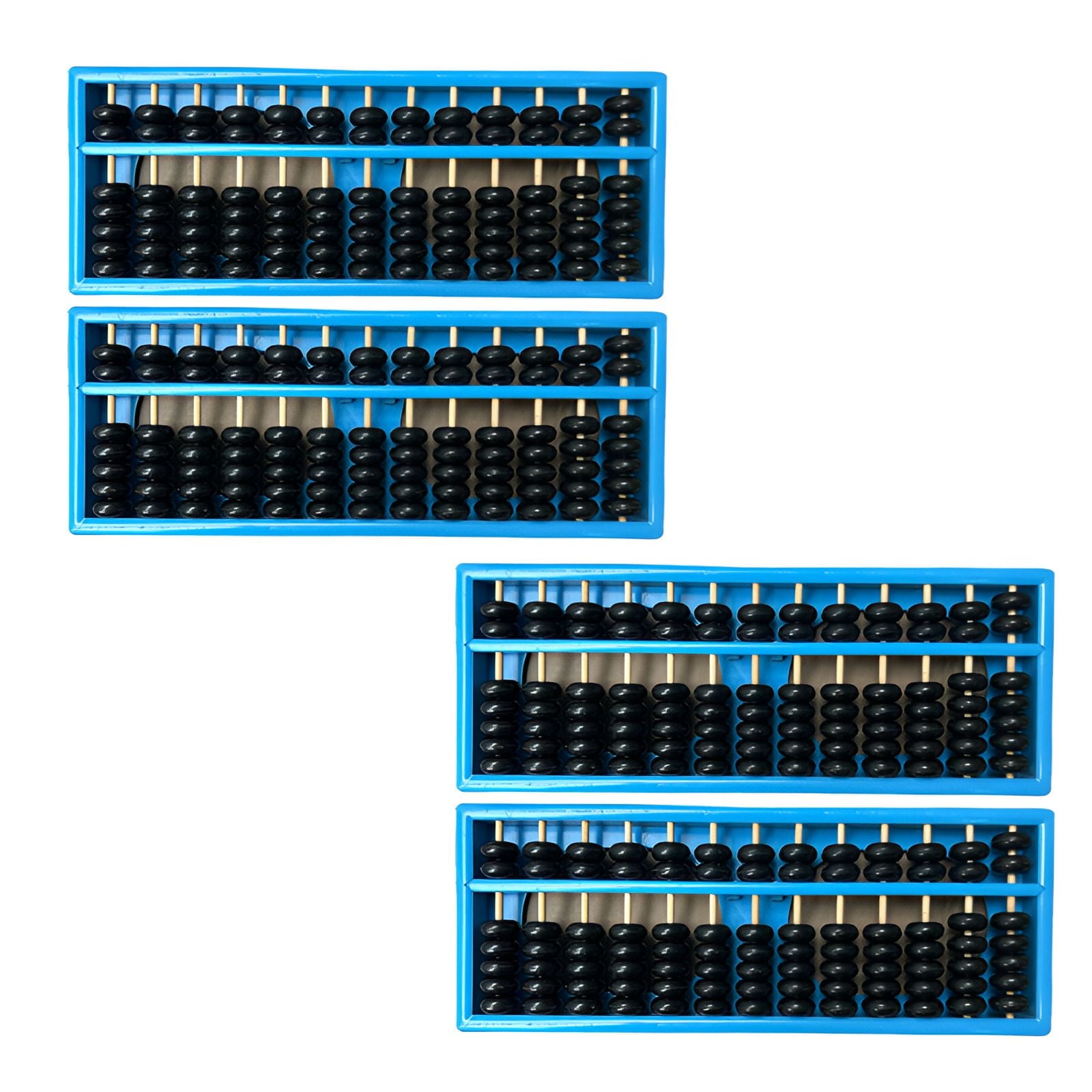 BESTSKY 4Pcs Abacus,Natural-Motion Beads Educational Toys for 4 Year ...