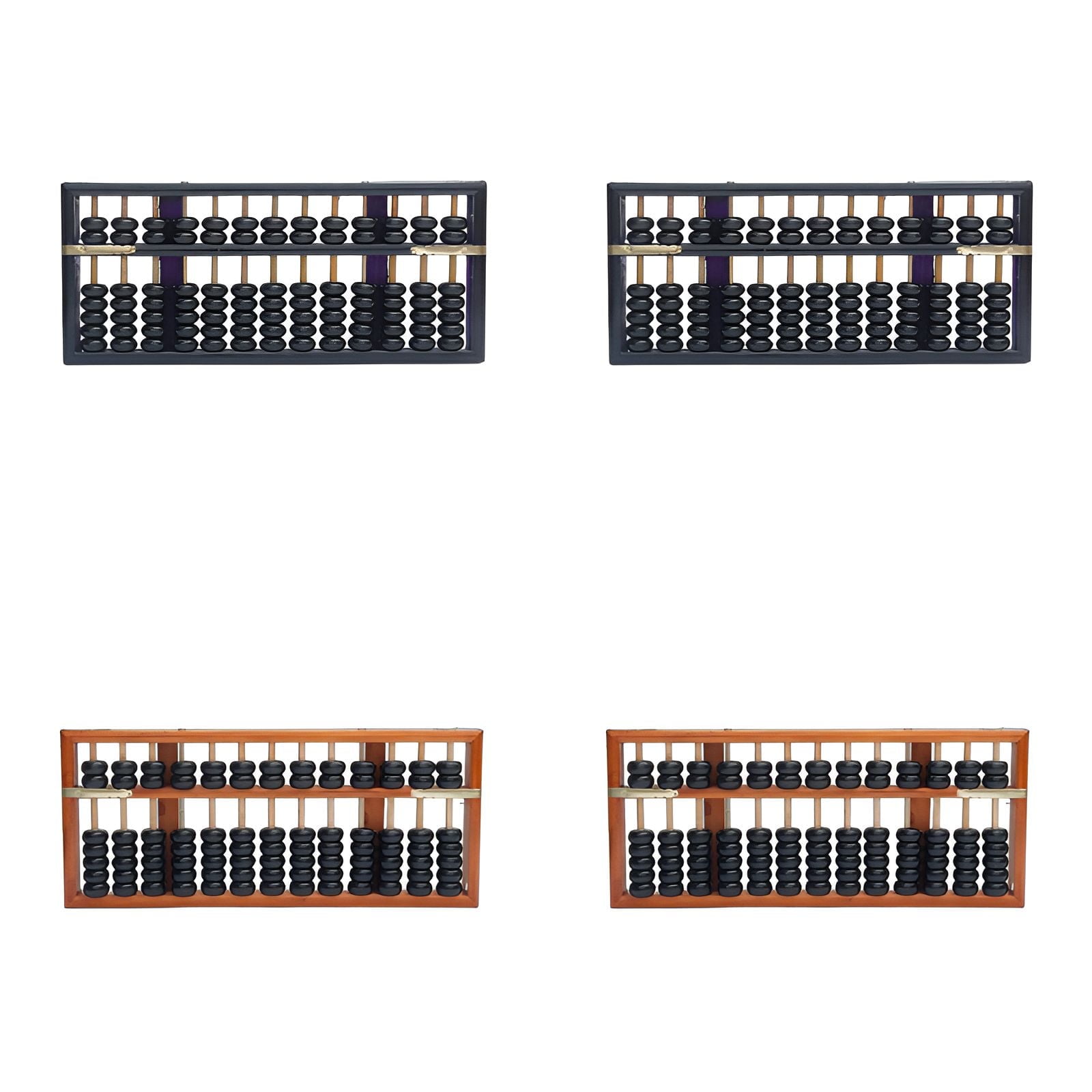 BESTSKY 4Pcs Abacus,Smooth Sliding Action Abacus for Kids Math,Unique ...