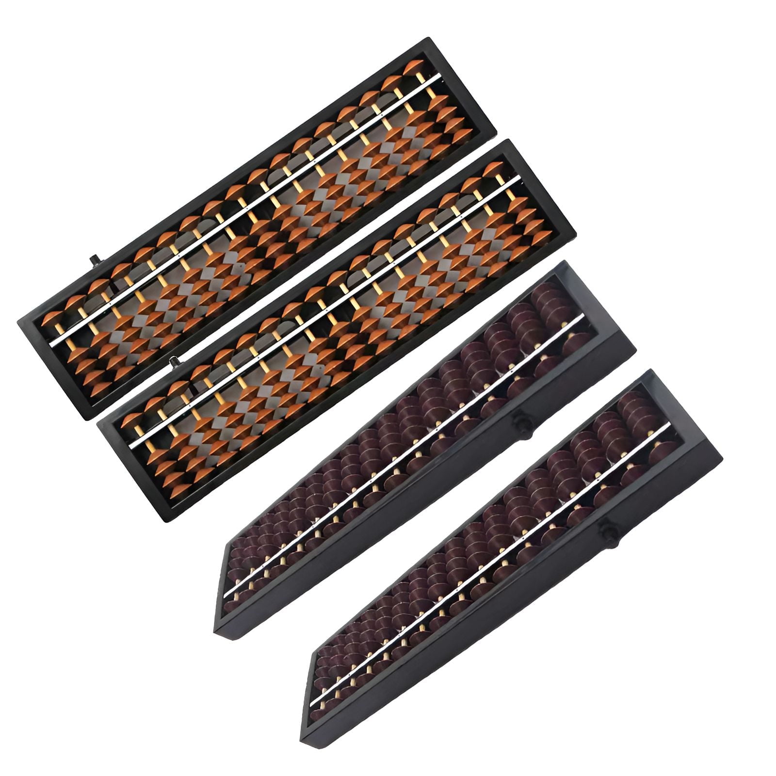 BESTSKY 4Pcs Abacus,Stress-Less Sliding Abacus for Kids Math,Distinct ...