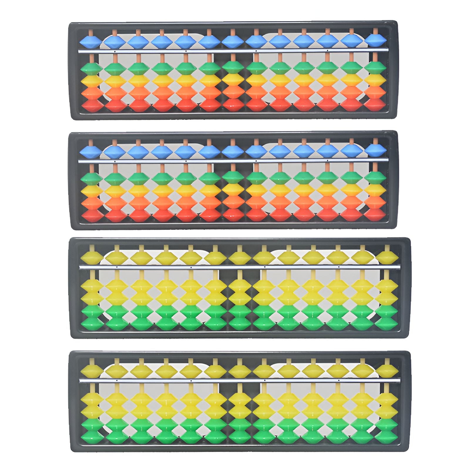 BESTSKY 4Pcs Abacus,13Rows Counters for Kids Math, Toddler Math ...
