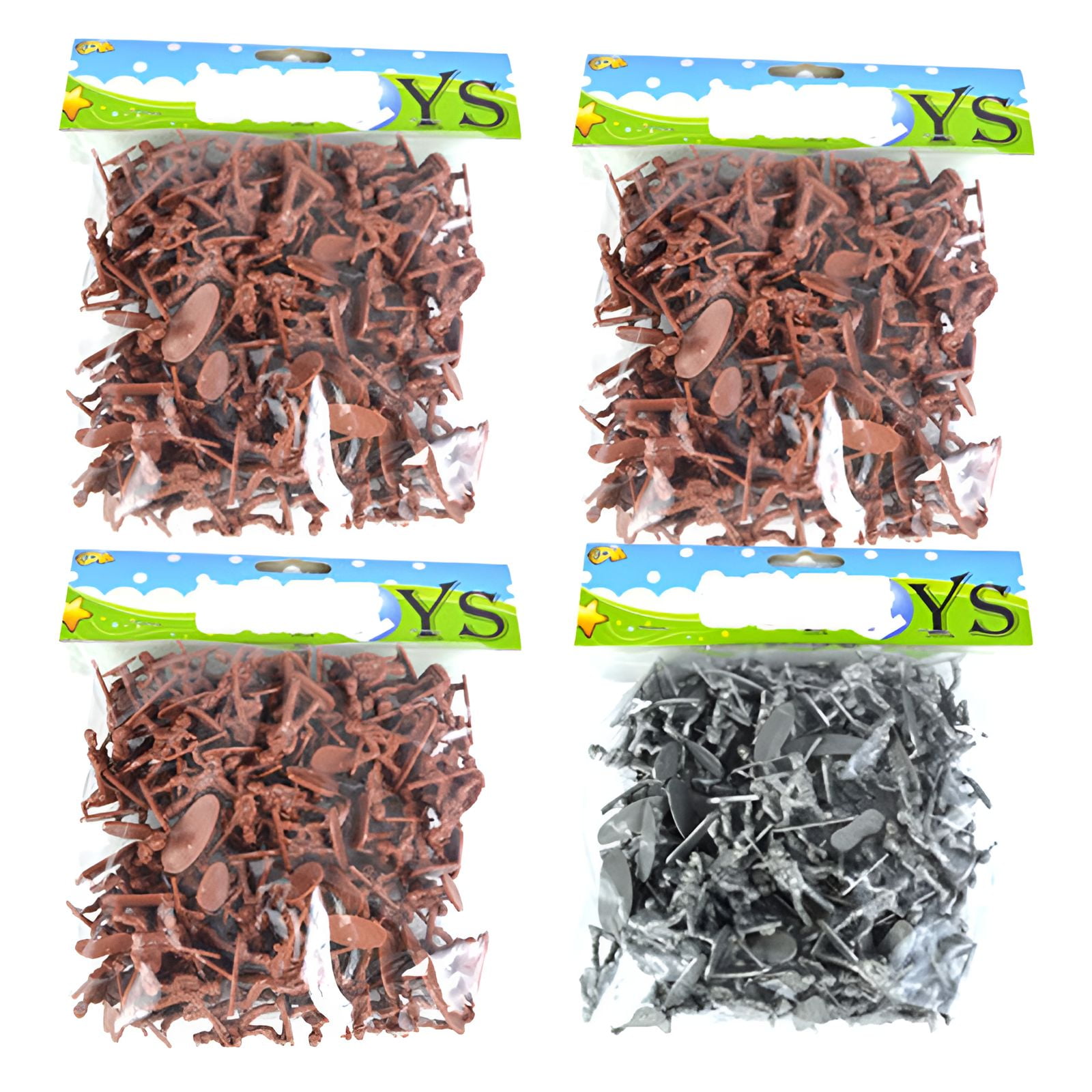 BESTSKY 4Pcs Army Men,Multiple Styles Army Toys,Versatile Setup ...