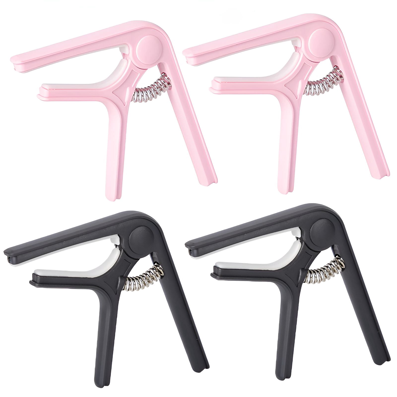 BESTSKY 4Pcs Capo for Acoustic Guitar 6 String,Perfect Fit Capo for ...