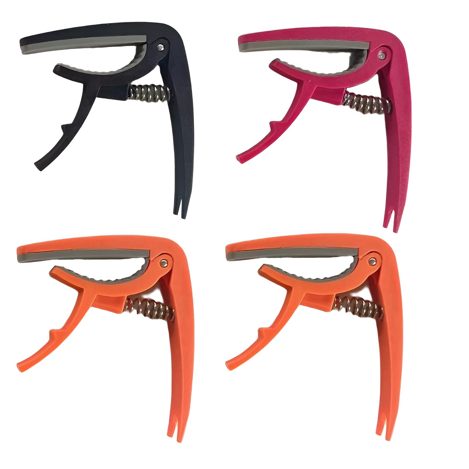 BESTSKY 4Pcs Capo for Electric Guitar,Suitable for Different Notes Capo ...