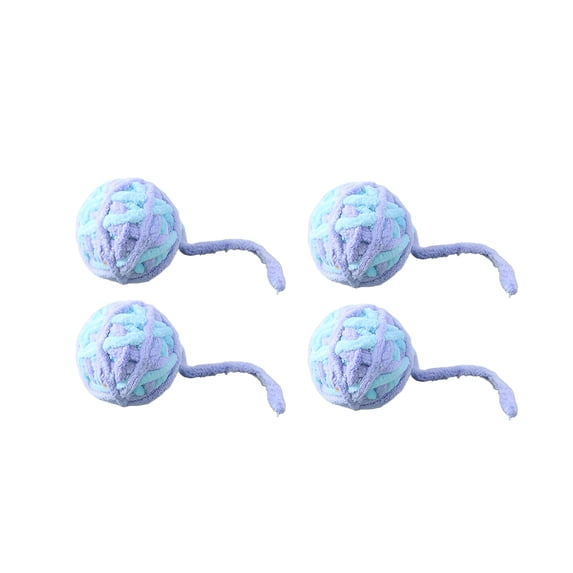 BESTSKY 4Pcs Cat Ball Toy,Cat Products,Cat Enrichment Toys for Indoor ...
