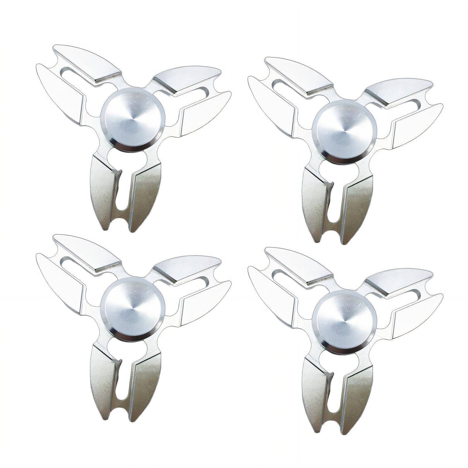 BESTSKY 4Pcs Fidget Spinners,Long Spinning Duration Sensory Toys ...