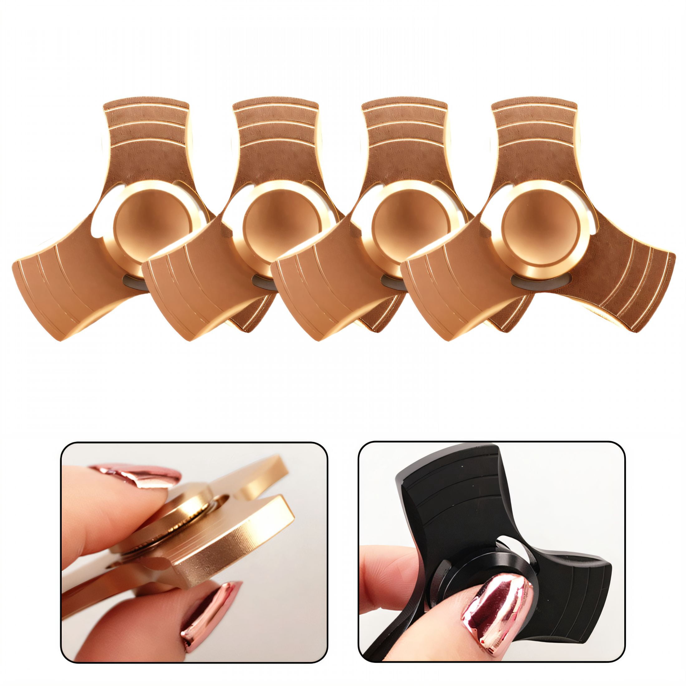 BESTSKY 4Pcs Fidget Spinners,Relaxation and Stress Relief Sensory Toys ...