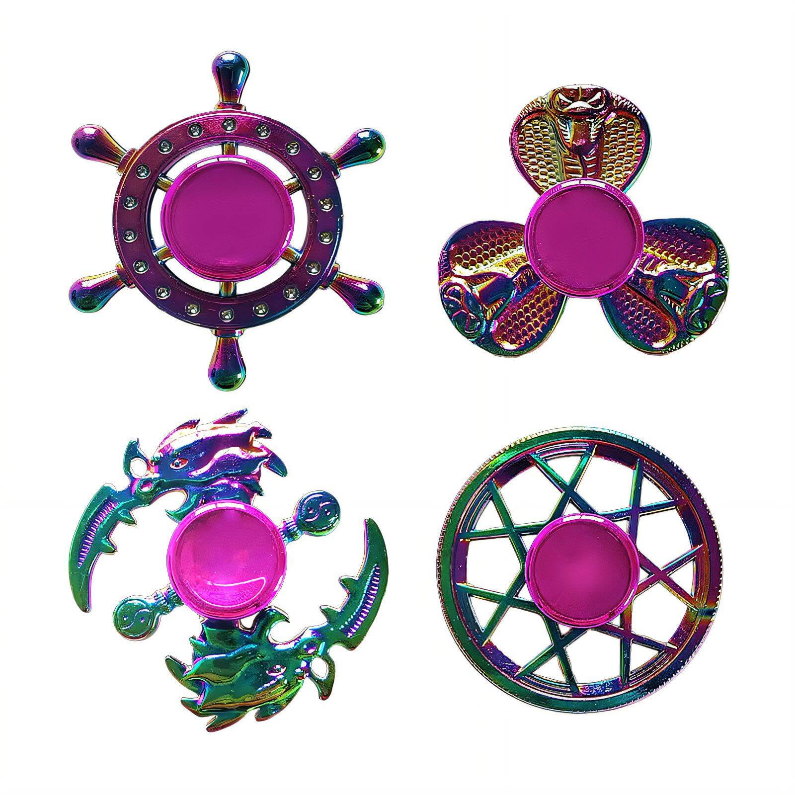 BESTSKY 4Pcs Fidgets for Teens,Learning and Fun Combined Fidget Toy ...