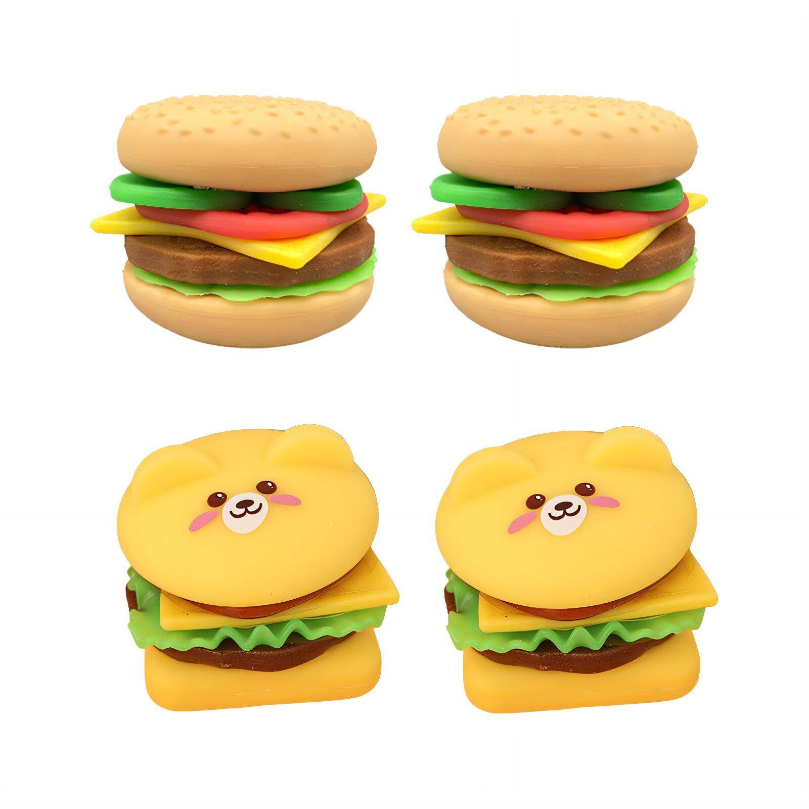 BESTSKY 4Pcs Figette Toys,Elastic Cartoon Toy Sensory Toys,Gentle Hand ...